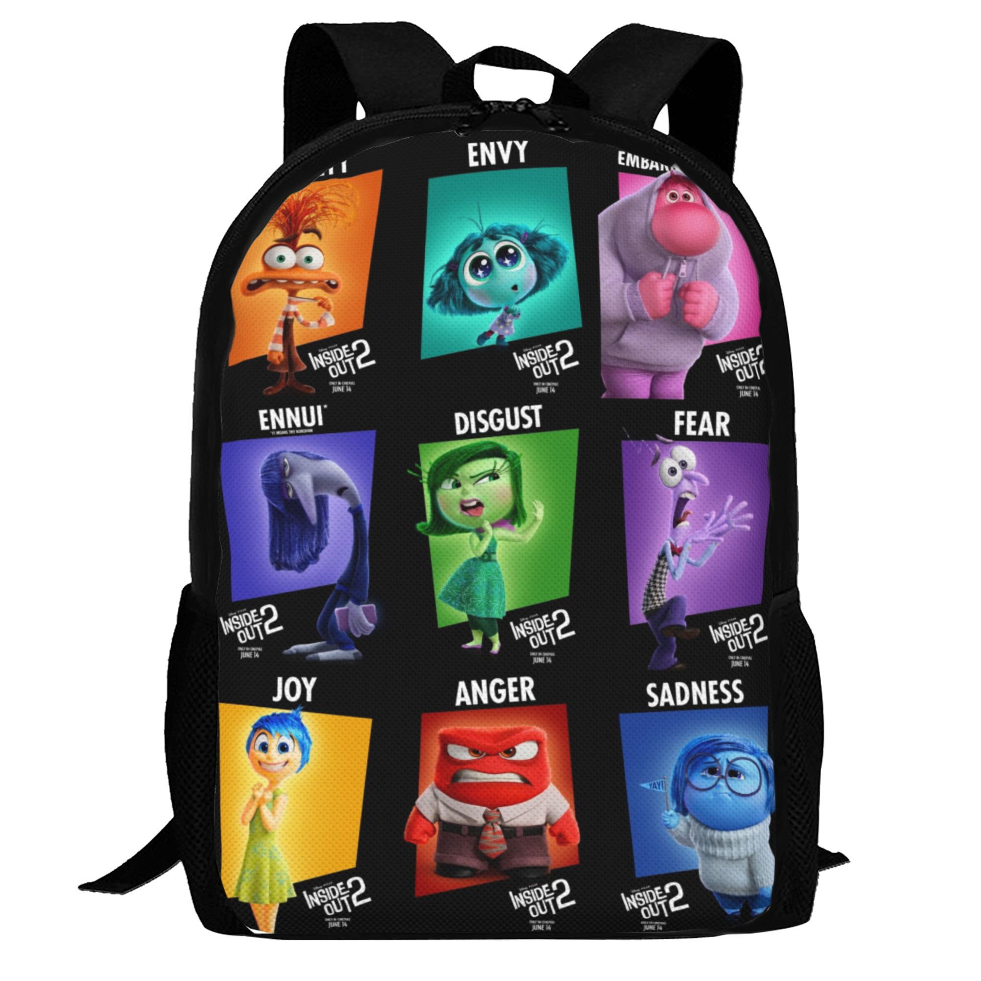 Inside Out Backpack, Large Capacity School Book Bag, Lightweight ...