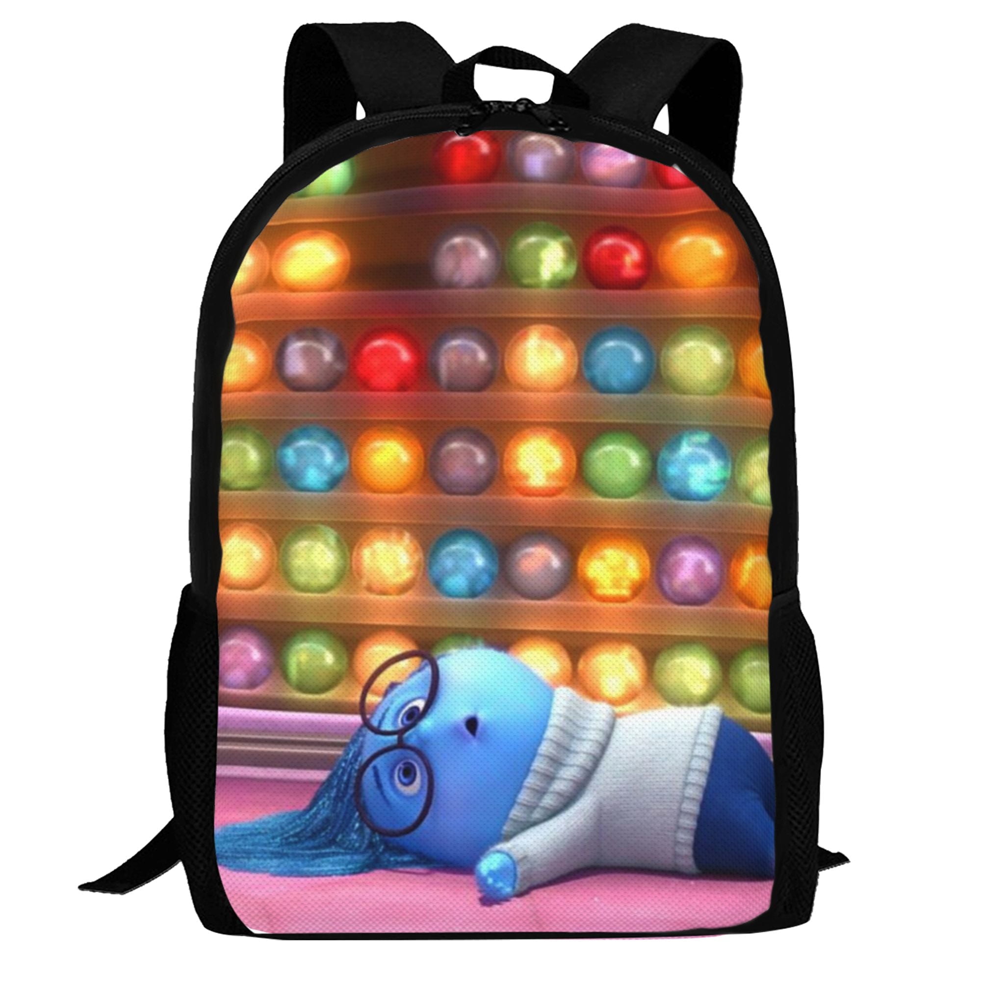 Inside Out Backpack, Large Capacity School Book Bag, Lightweight ...