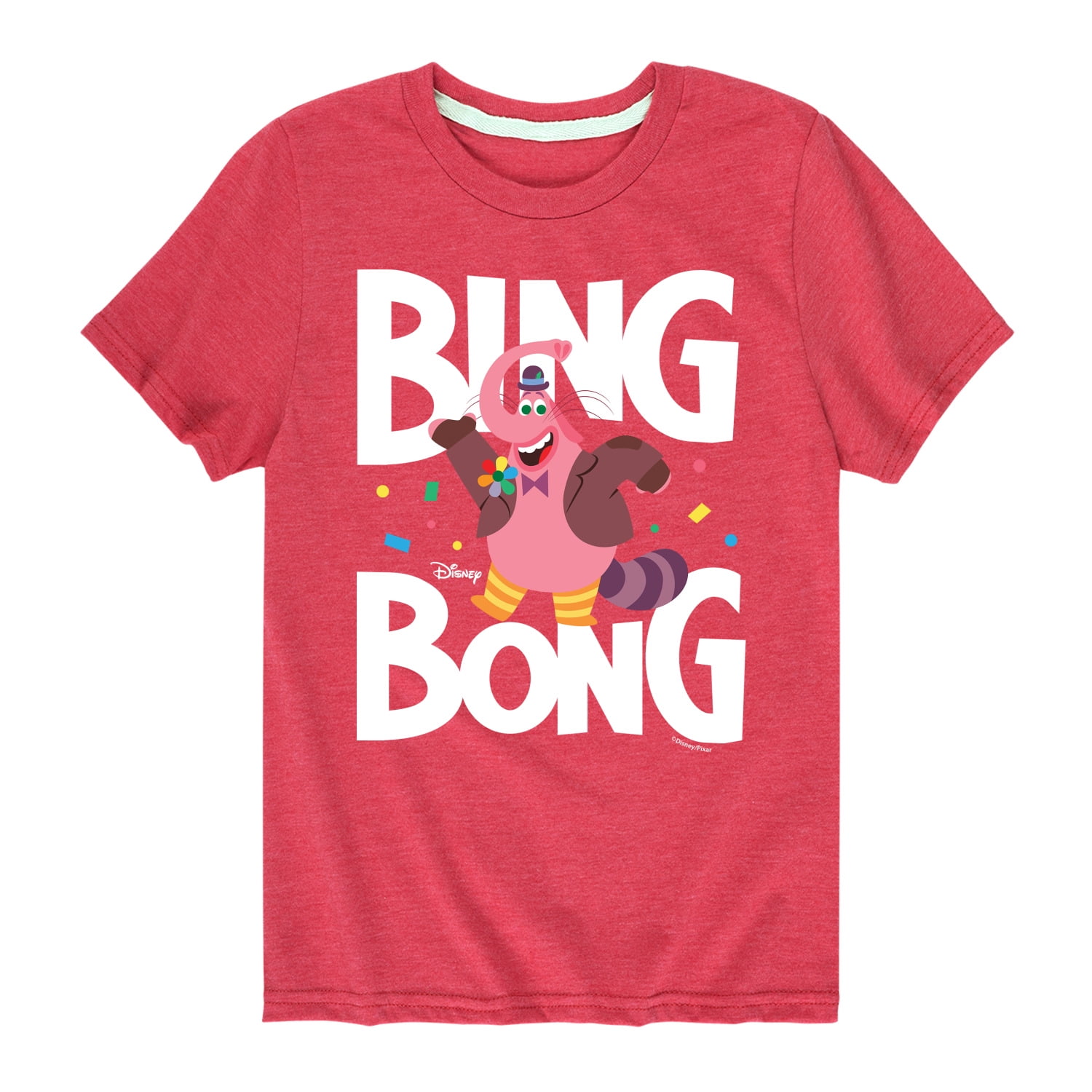 Inside Out - Bing Bong - Toddler And Youth Short Sleeve Graphic T-Shirt ...