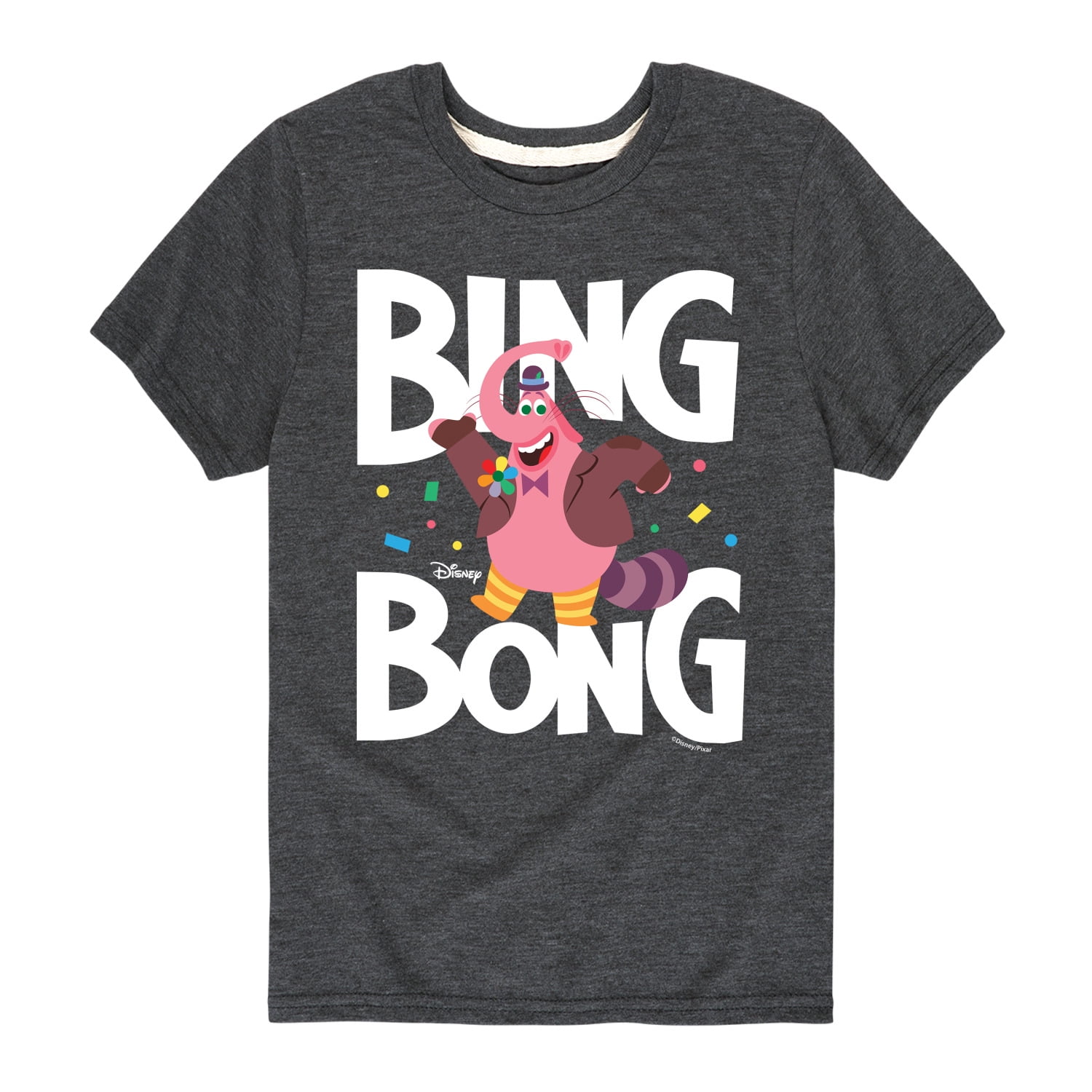 Inside Out - Bing Bong - Toddler And Youth Short Sleeve Graphic T-Shirt ...
