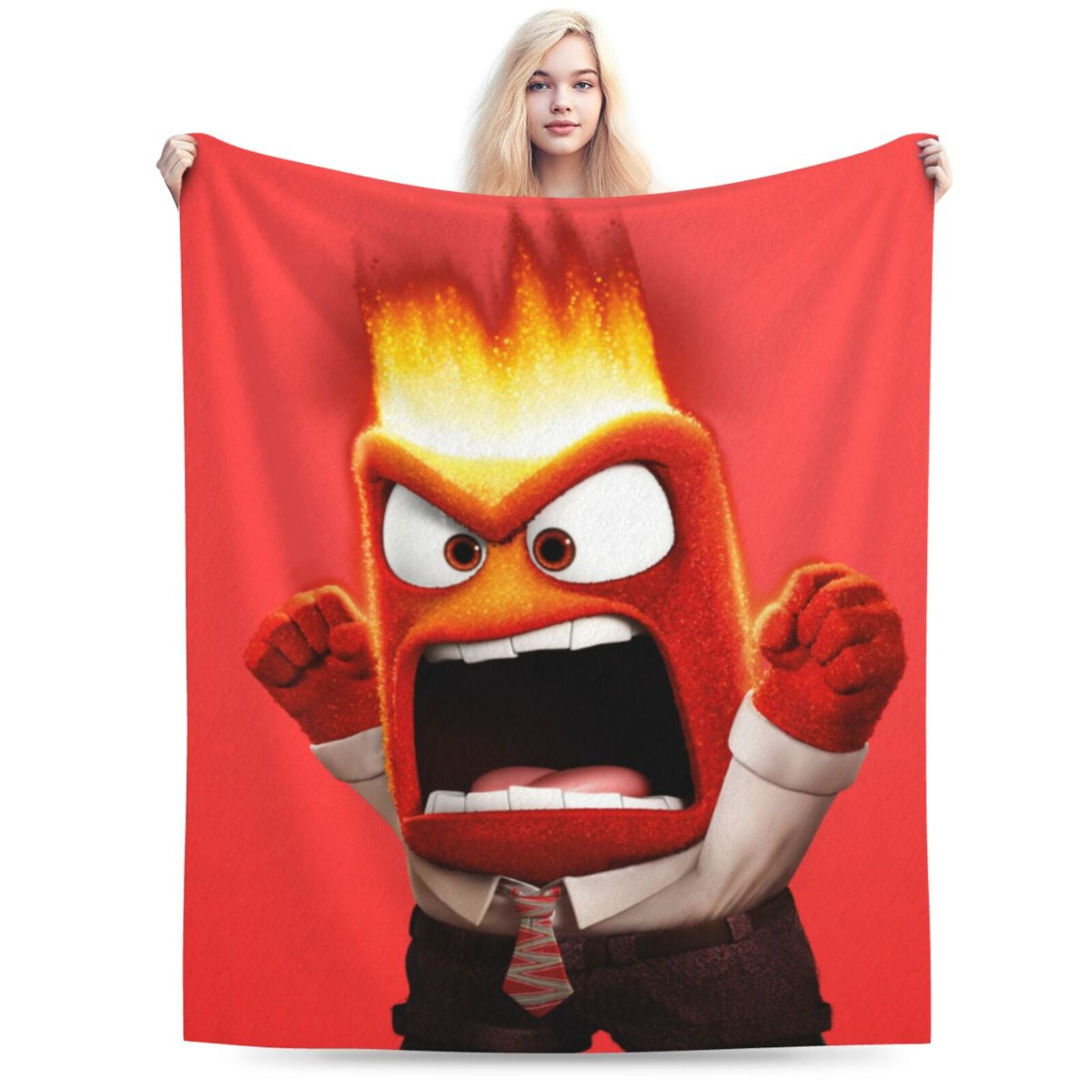 Inside Out Blanket, Super Soft Throw Blanket for Bed Couch Sofa, Cozy ...