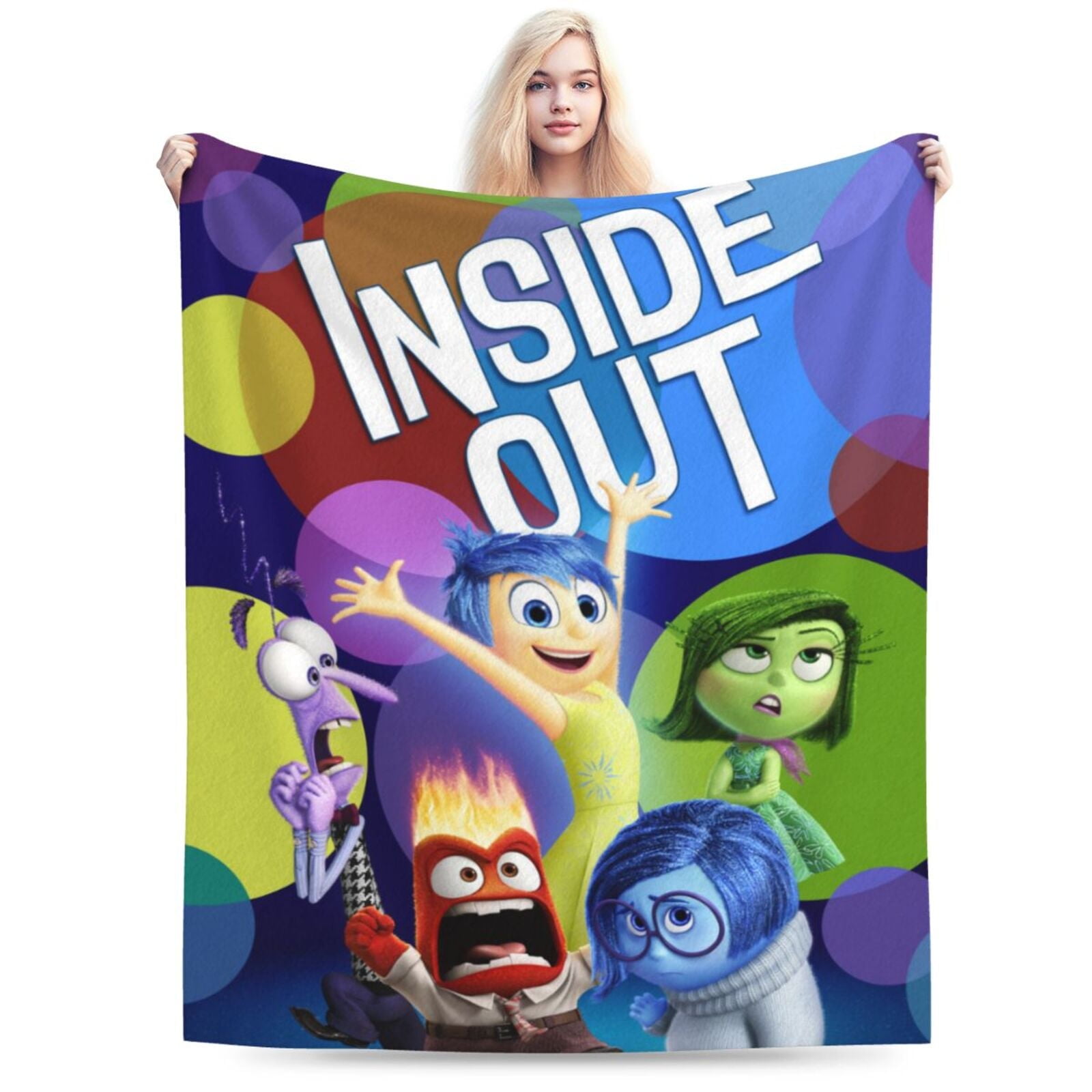 Inside Out Blanket, Super Soft Throw Blanket for Bed Couch Sofa, Cozy ...
