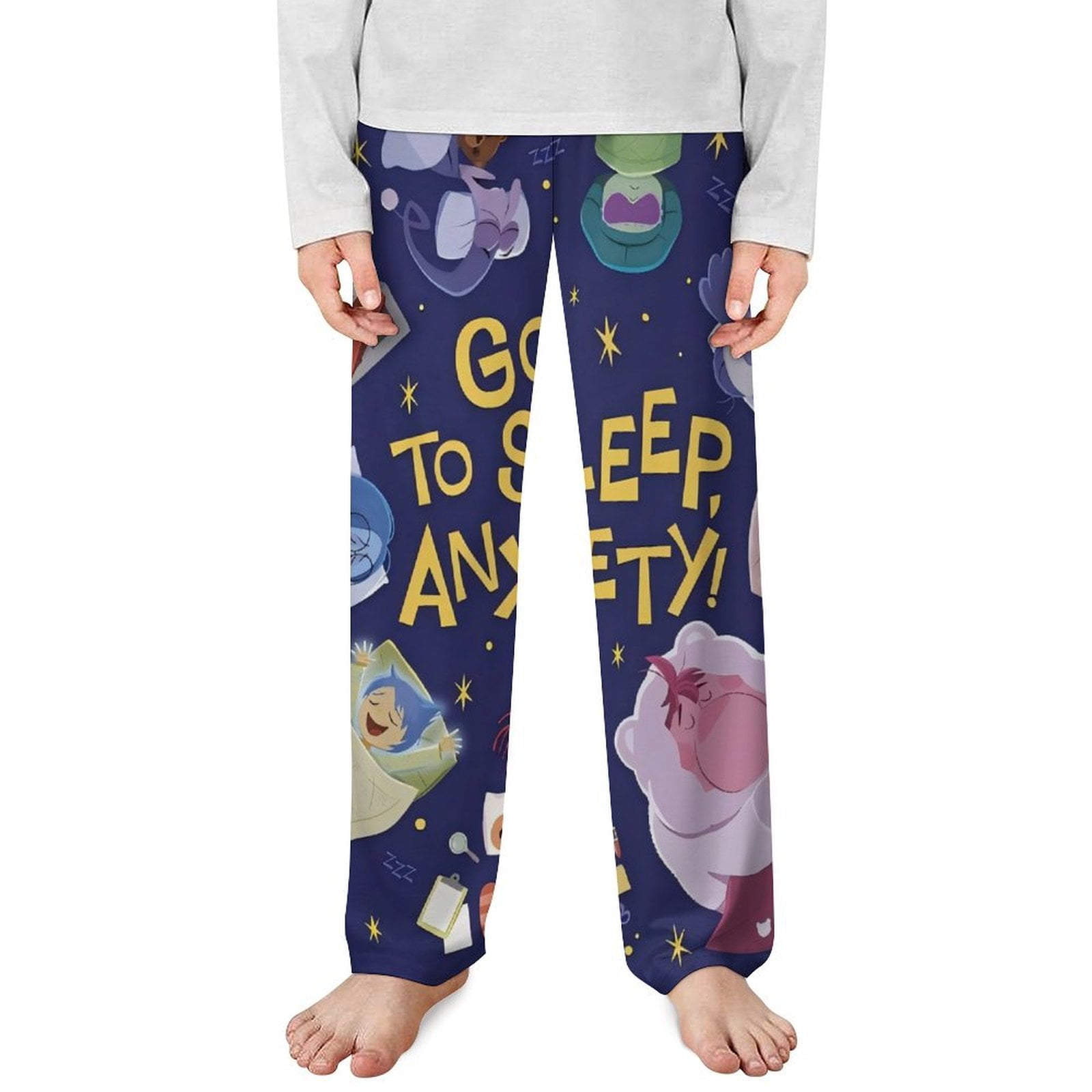 Inside Out Boys Cartoon Straight Pajama Pants 120CM - Walmart.com