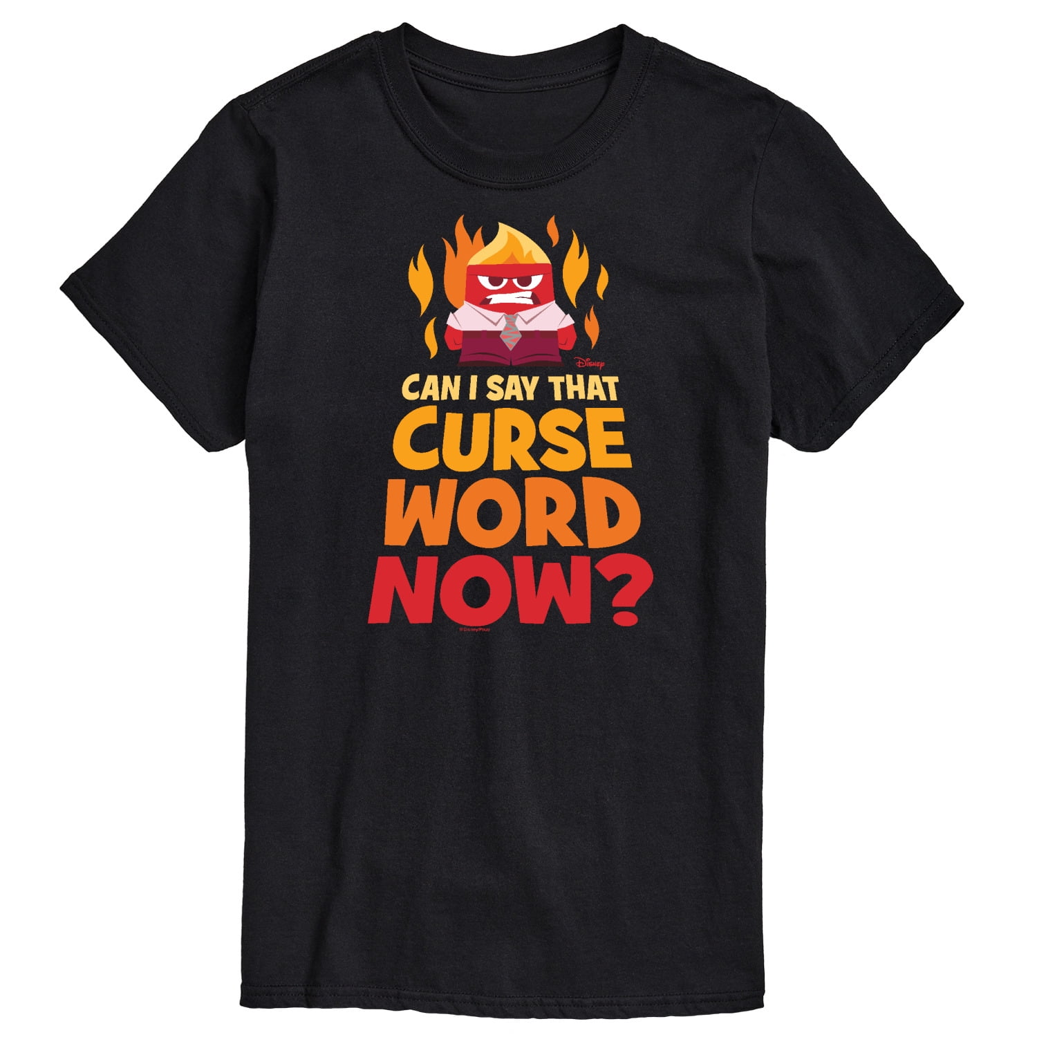 Inside Out - Can I Say That Curse Word - Men's Short Sleeve Graphic T ...