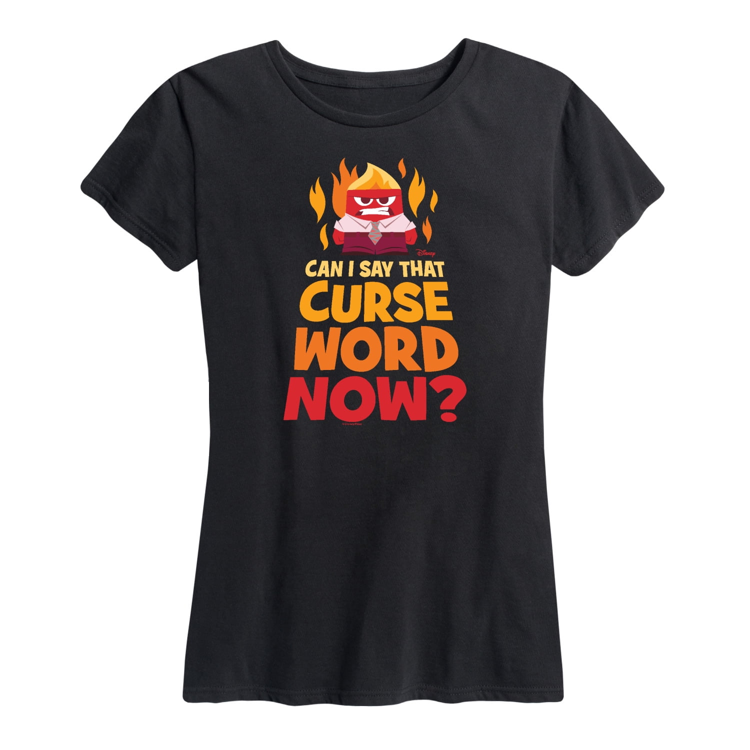 Inside Out - Can I Say That Curse Word - Women's Short Sleeve Graphic T ...