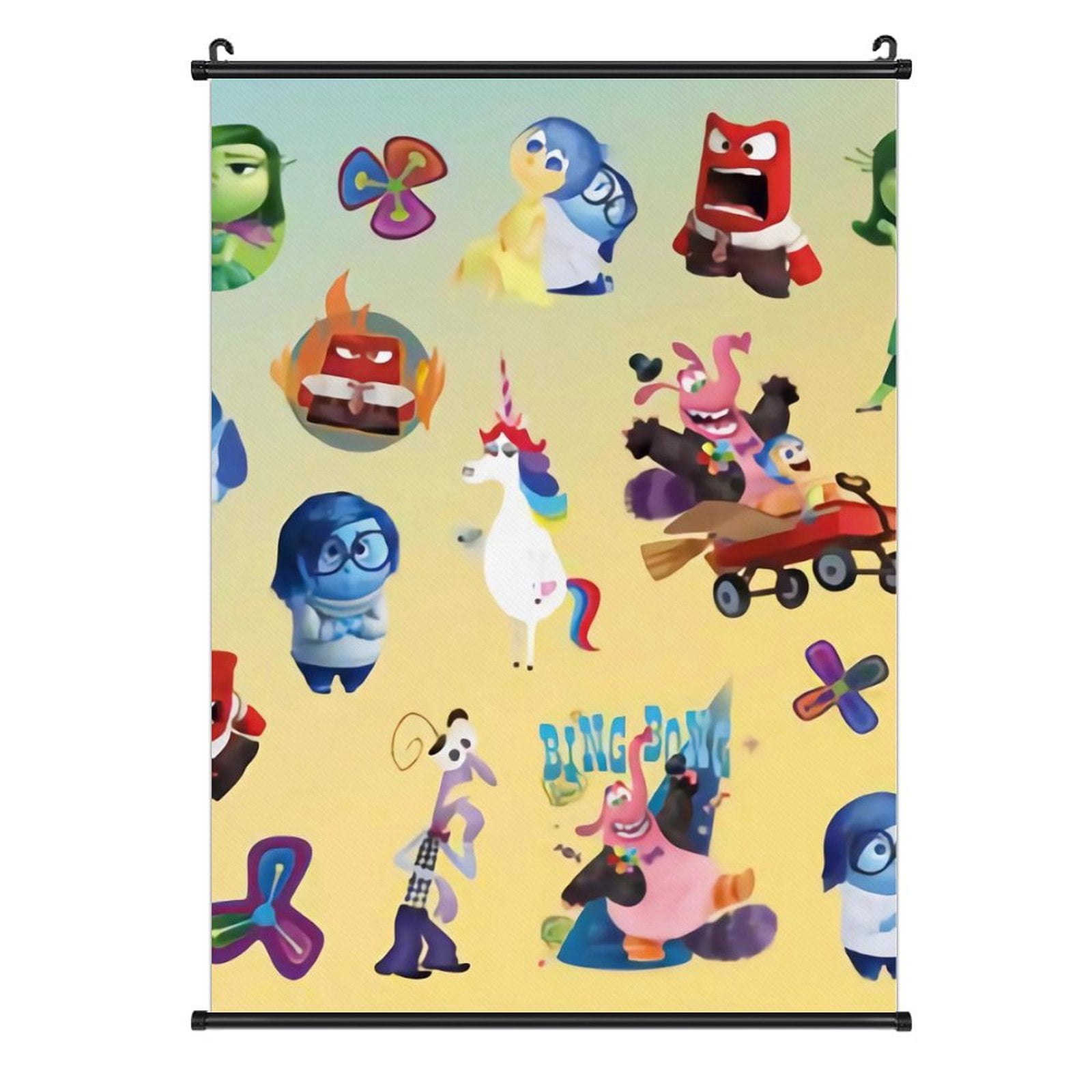 Inside Out Canvas Wall Poster: Ideal Gift for Pokémon - Loving Teens ...