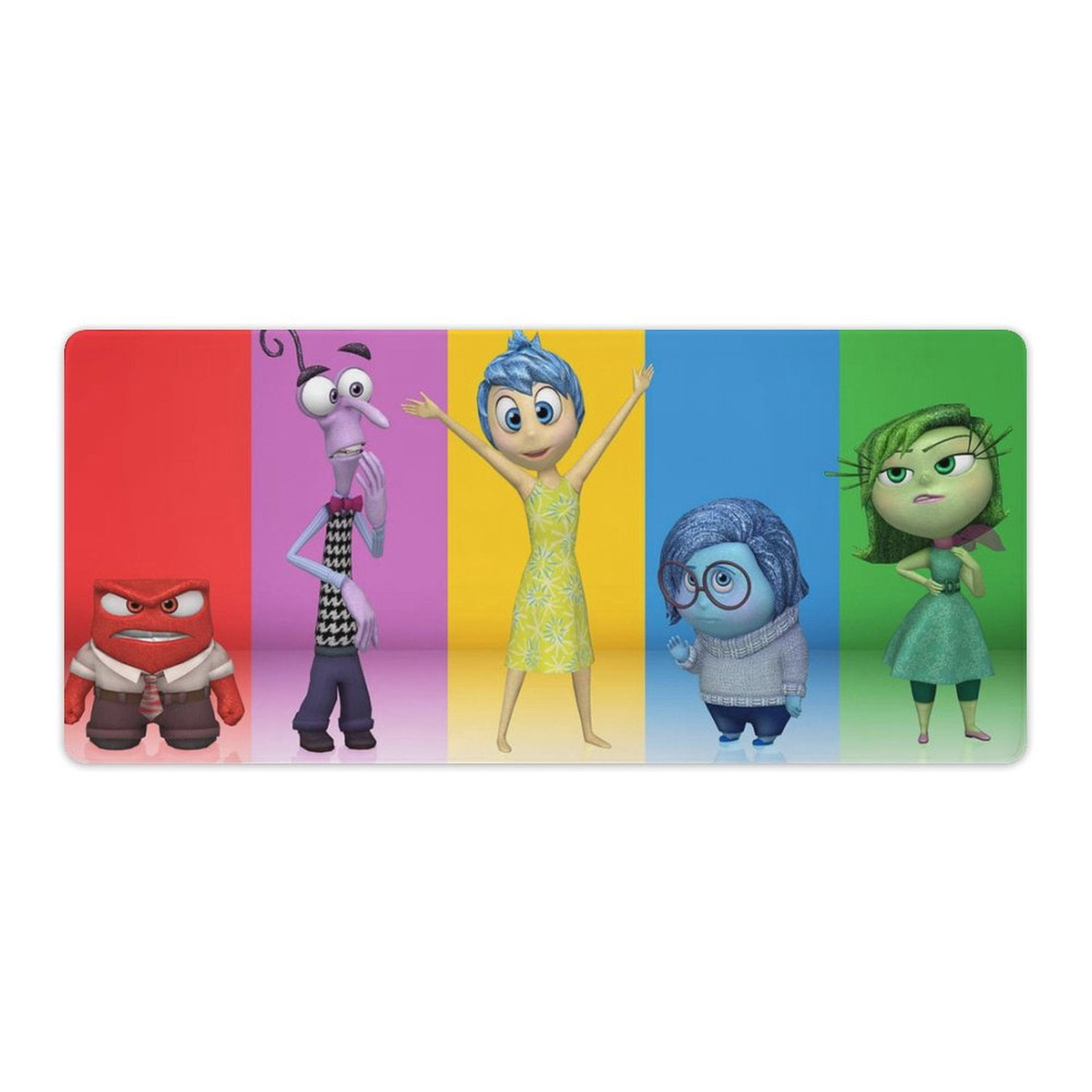 Inside Out Cartoon Mouse Pad No-sliped Large Mousepad Extended Gaming ...