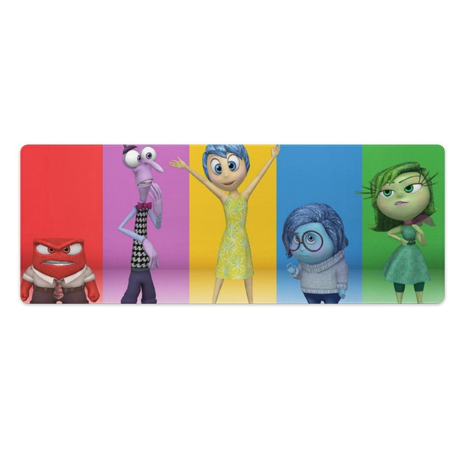 Inside Out Cartoon Mouse Pad No-sliped Large Mousepad Extended Gaming ...