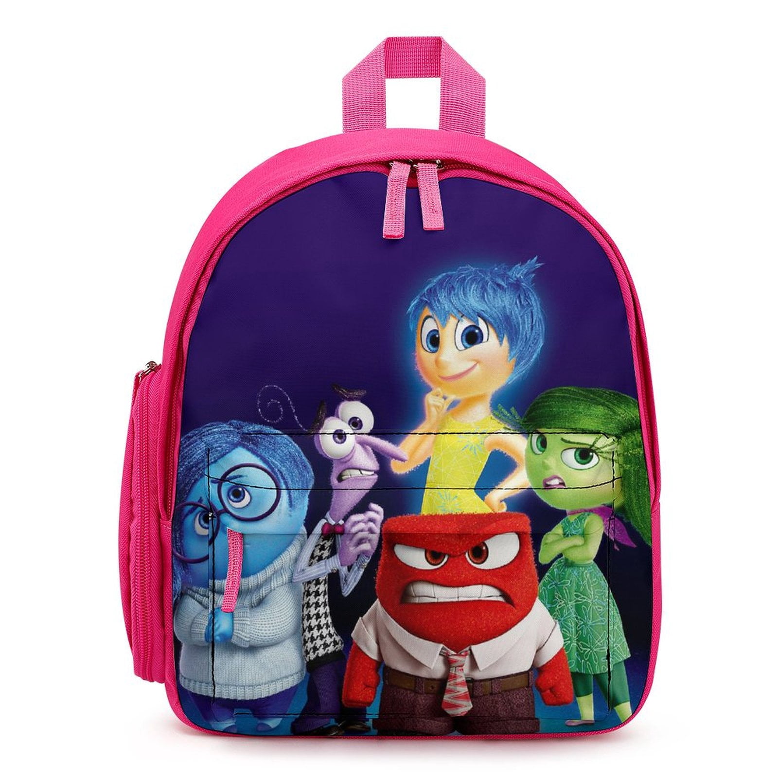 Inside Out Characters Backpack Lightweight Adjustable Daypack Schoolbag ...