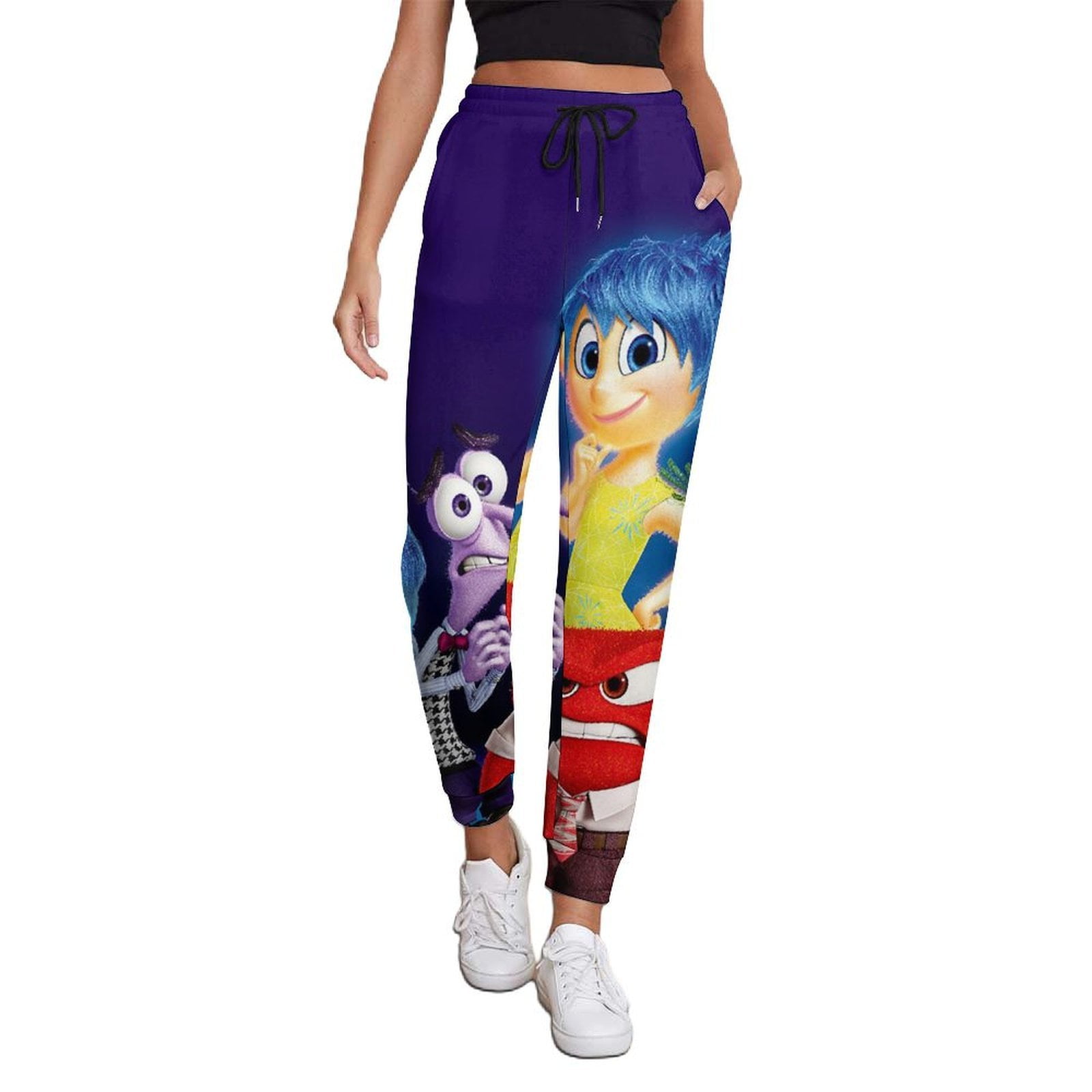 Inside Out Characters Womens Sweatpants Joggers Pants Daily Trousers 3D ...