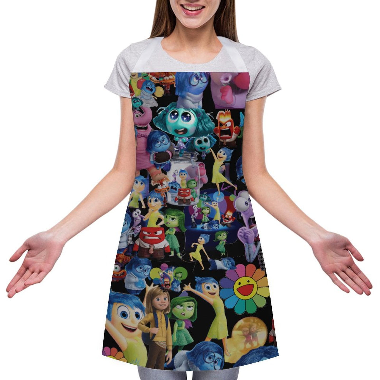 Inside Out Chef Aprons Adjustable, Waterproof & Oil-Proof Aprons for ...