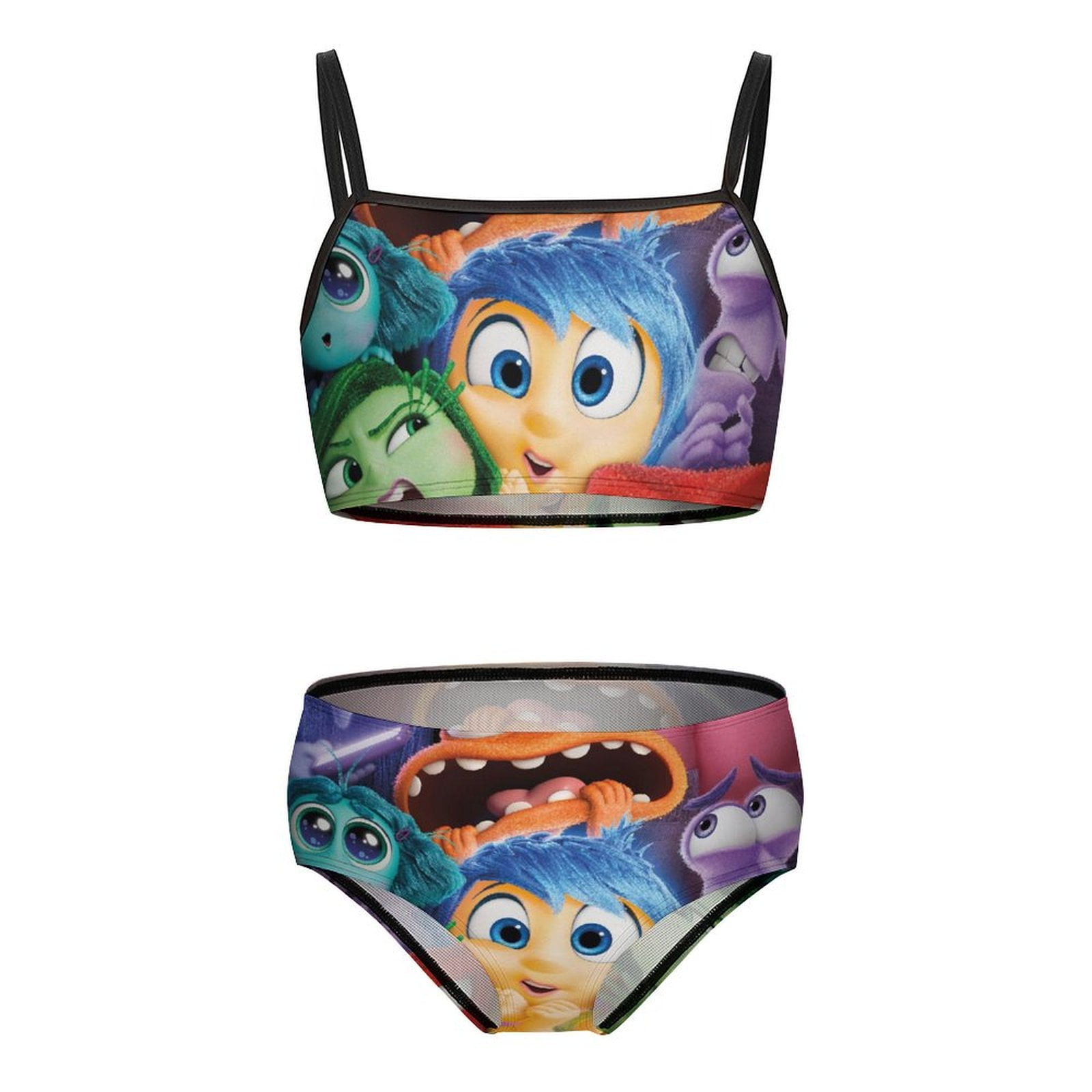 Inside Out Children's Swimsuit Girls Swimwear 2 Piece Bikini Sets ...
