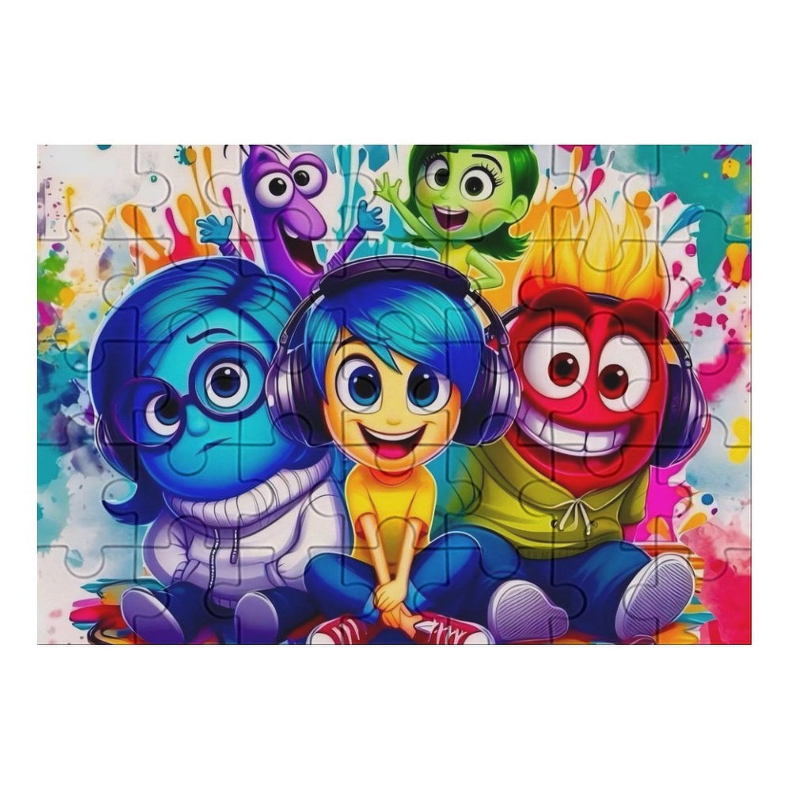 Inside Out Christmas Jigsaw Puzzles Interlocking puzzles for kids and ...