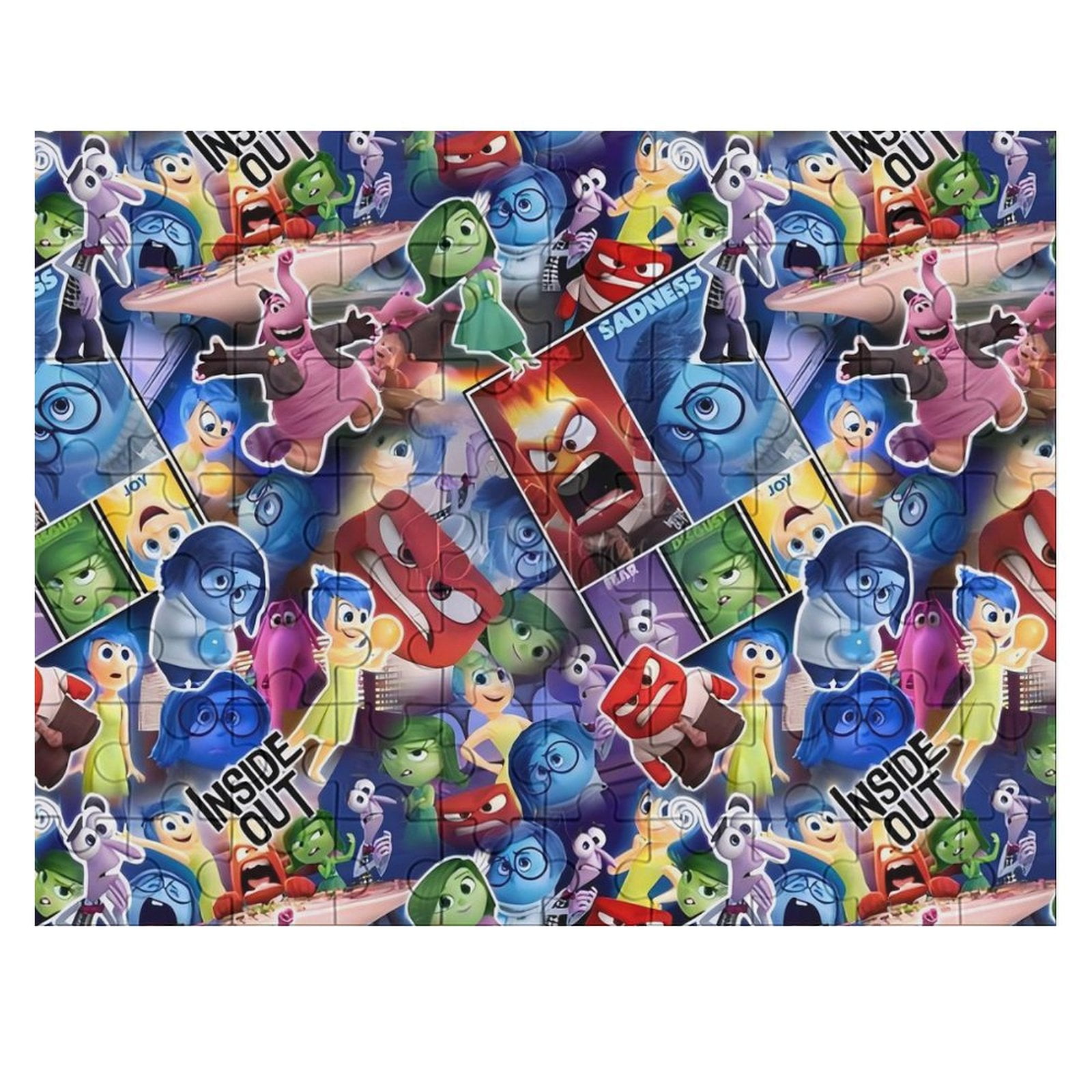 Inside Out Christmas Jigsaw Puzzles Interlocking puzzles for kids and ...