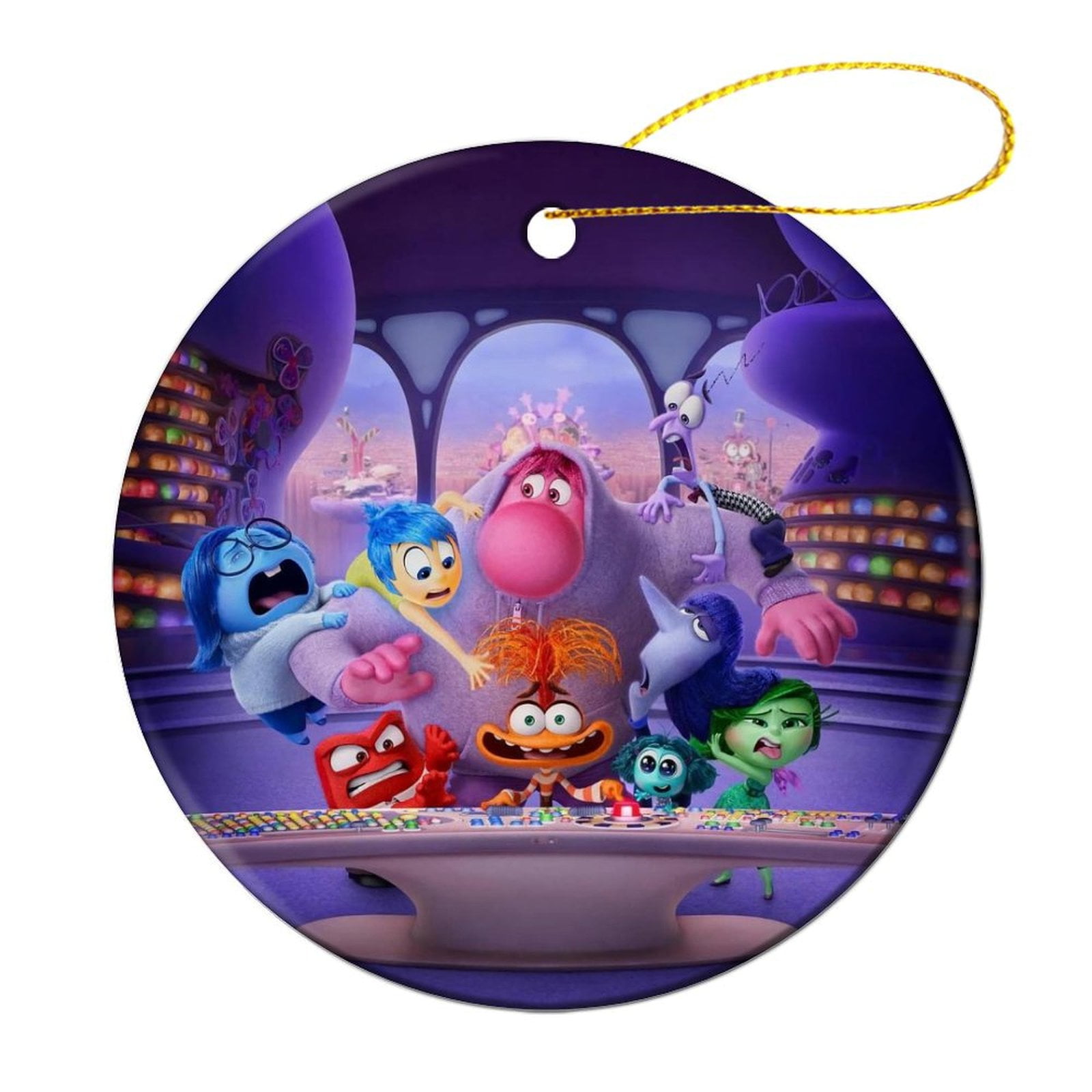 Inside Out Christmas Ornament,Farmhouse Christmas Tree Holiday Decor ...