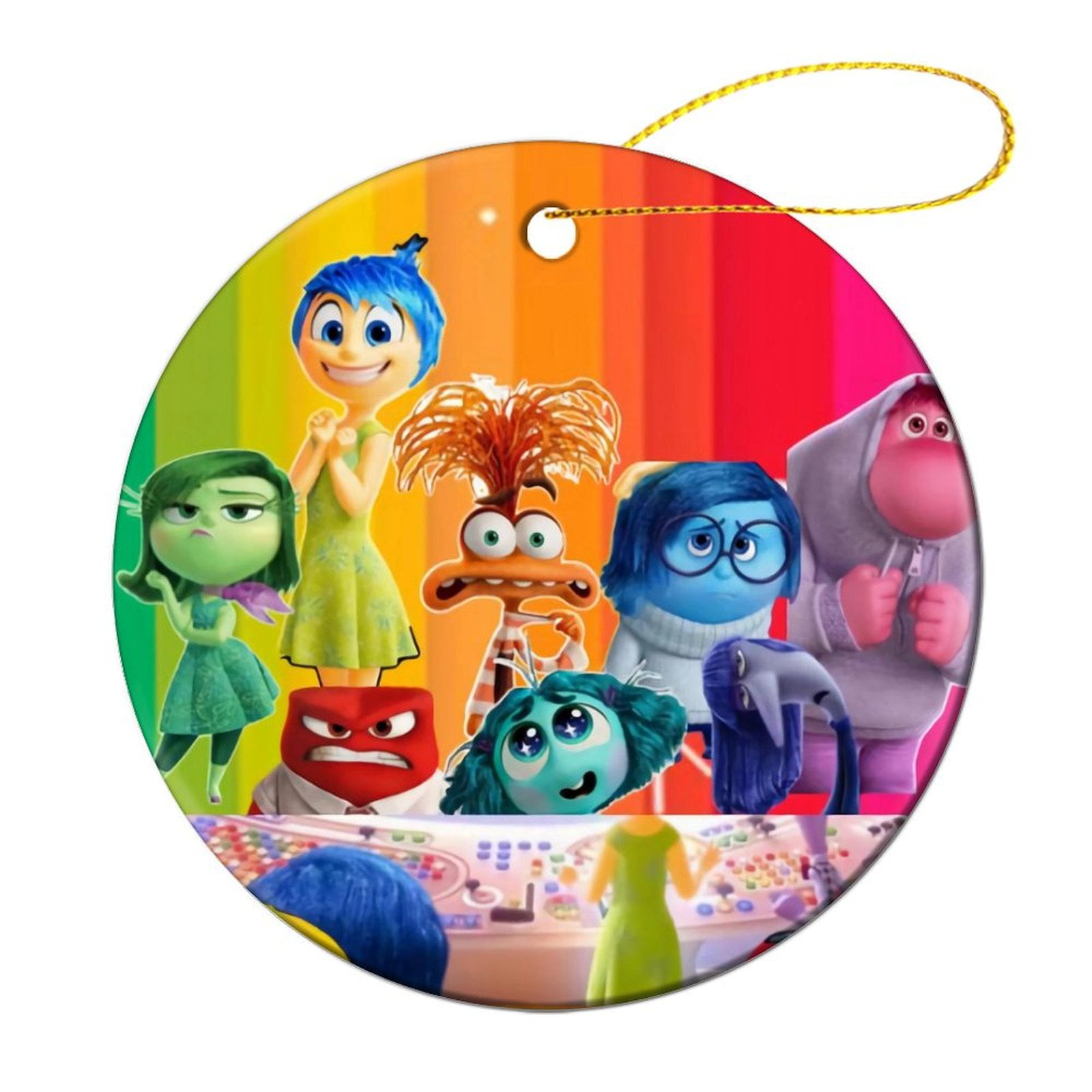 Inside Out Christmas Ornament,Farmhouse Christmas Tree Holiday Decor ...