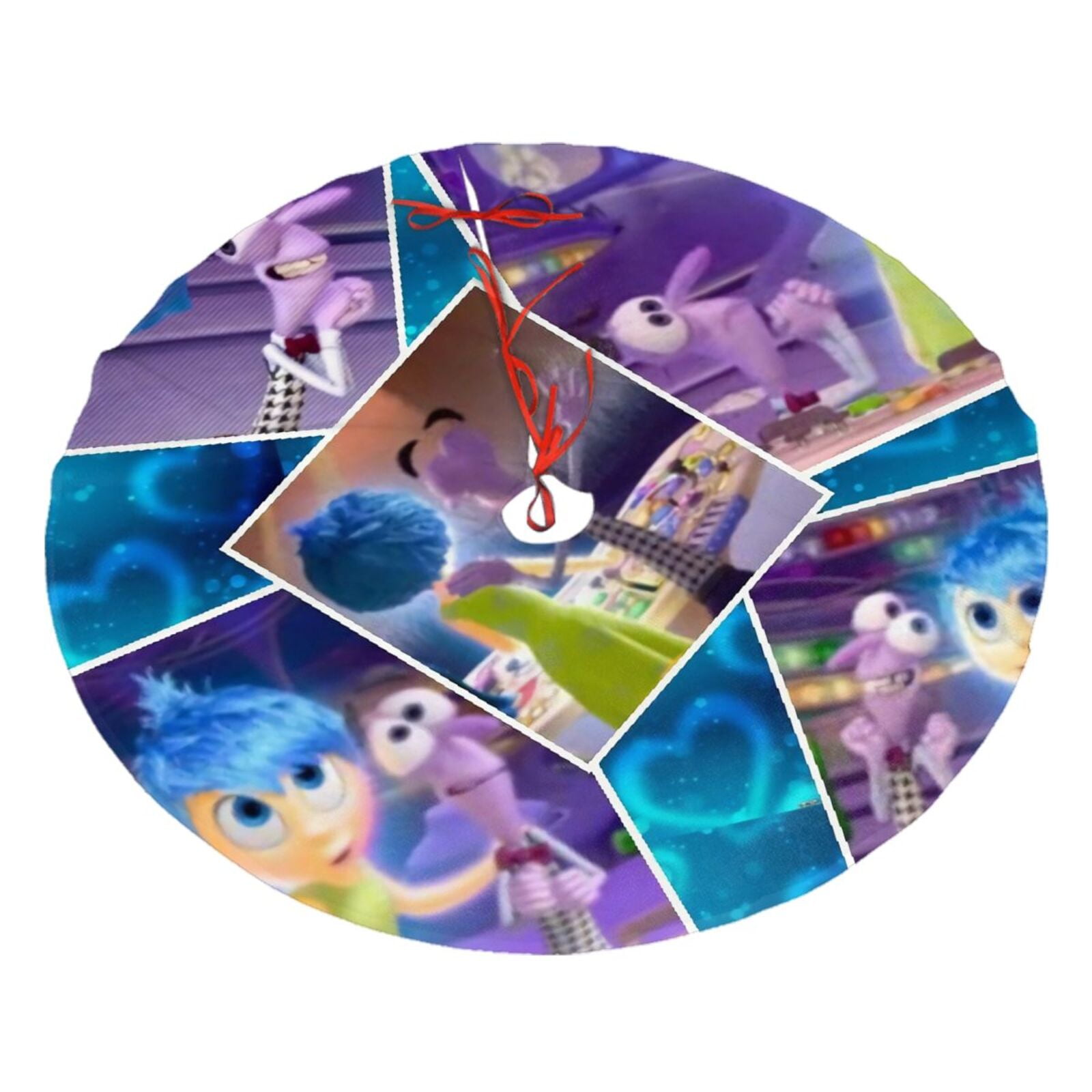Inside Out Christmas Tree Skirt Large Merry Christmas Tree Rug Skirts ...