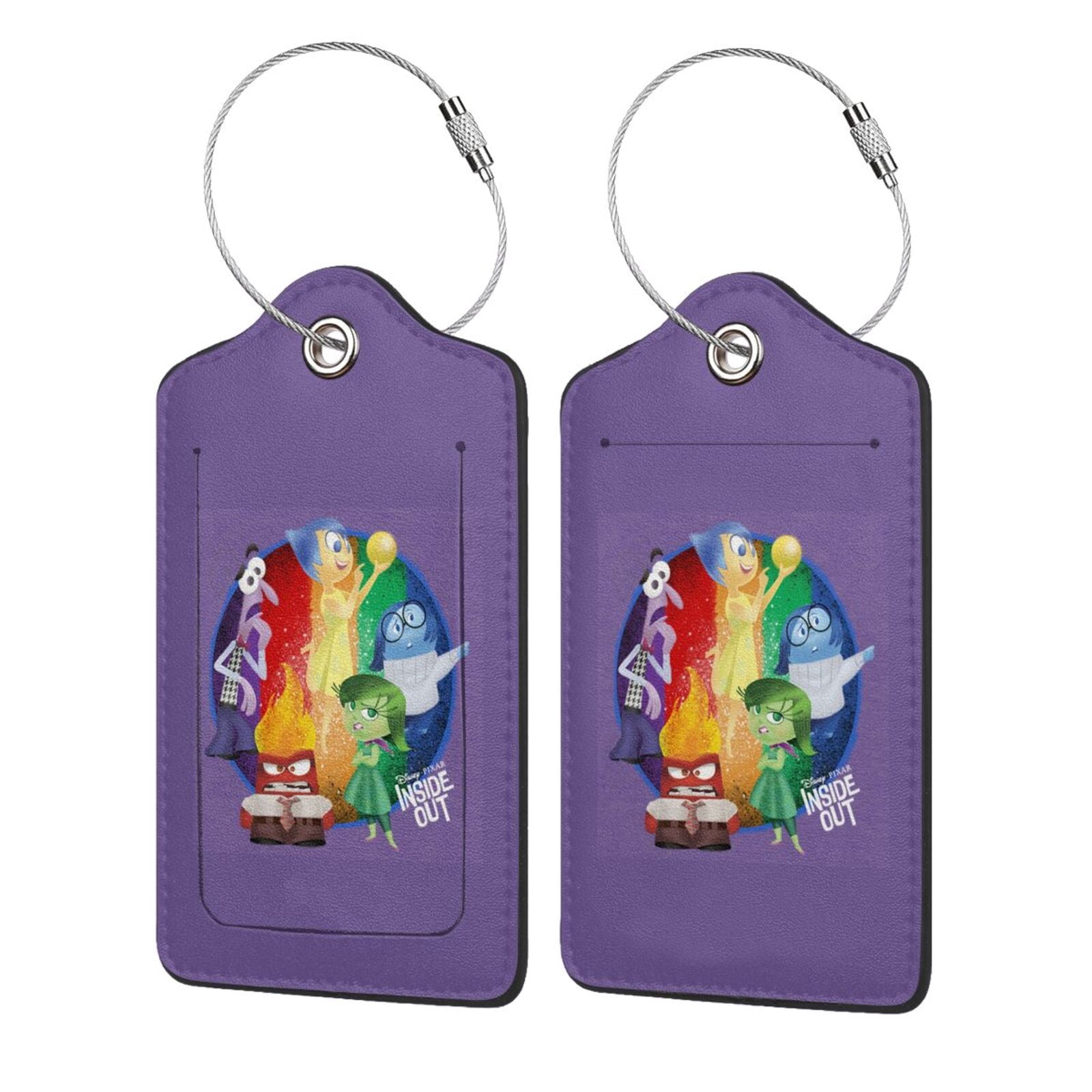Inside Out Colorful Circle of Emotions Luggage Tags for Suitcases ...