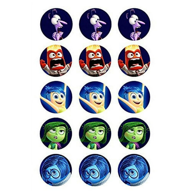 Inside Out Cupcake Topper, by A Birthday Place - Walmart.com