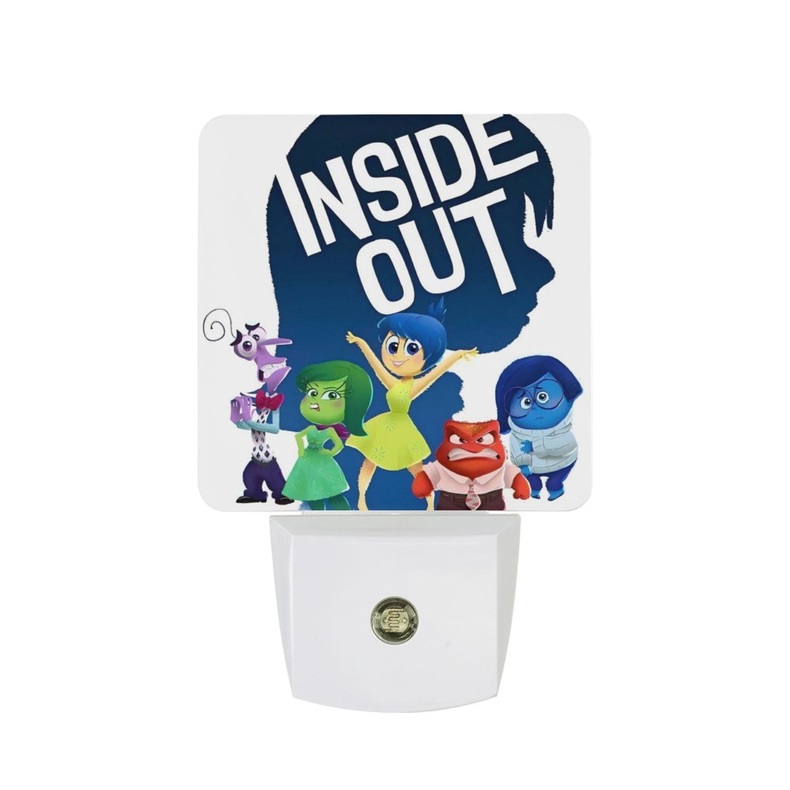 Inside Out Cute children's night light plug-in night light with sensor ...