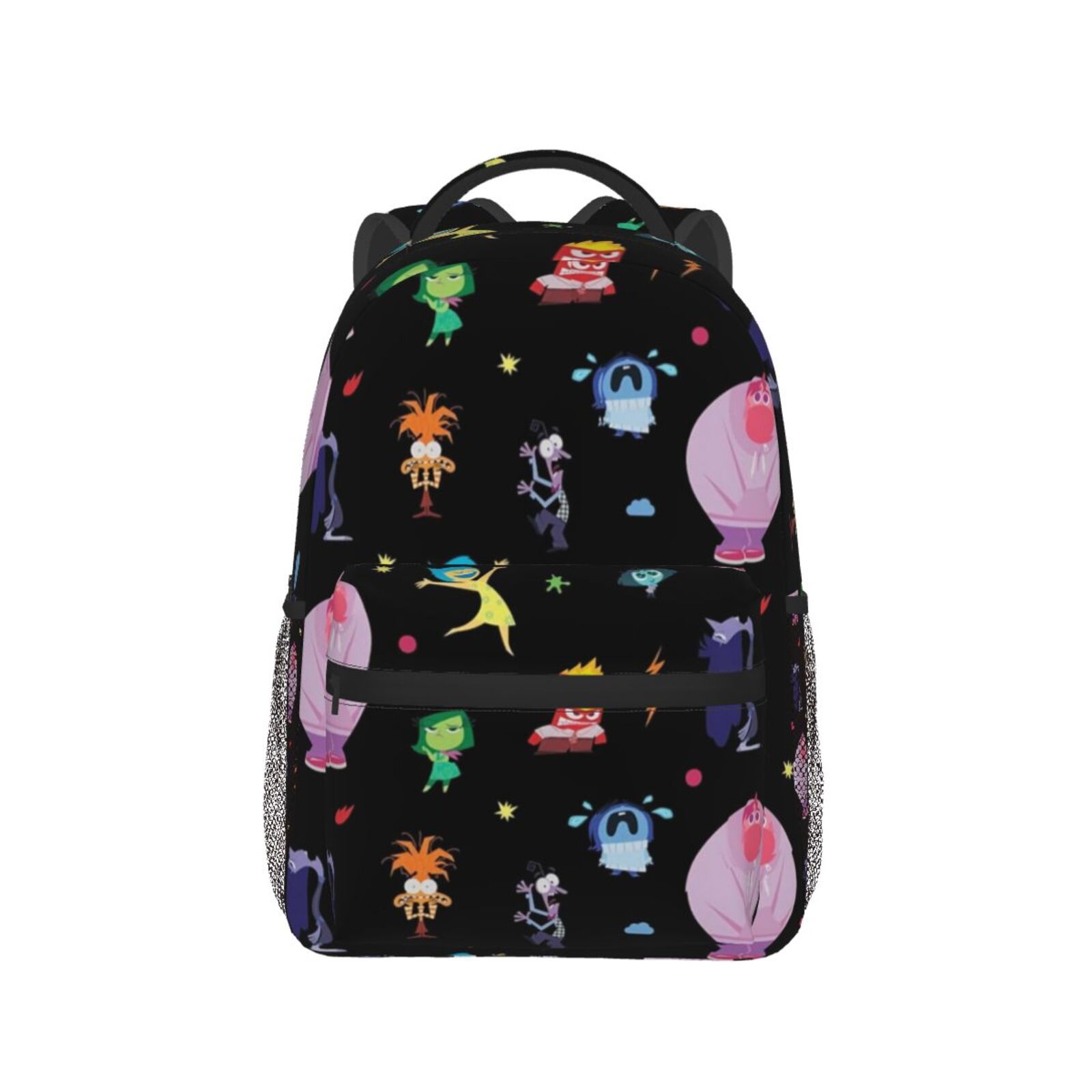 Inside Out Emotions Backpack,Polyester Travel Backpack for Women Men ...