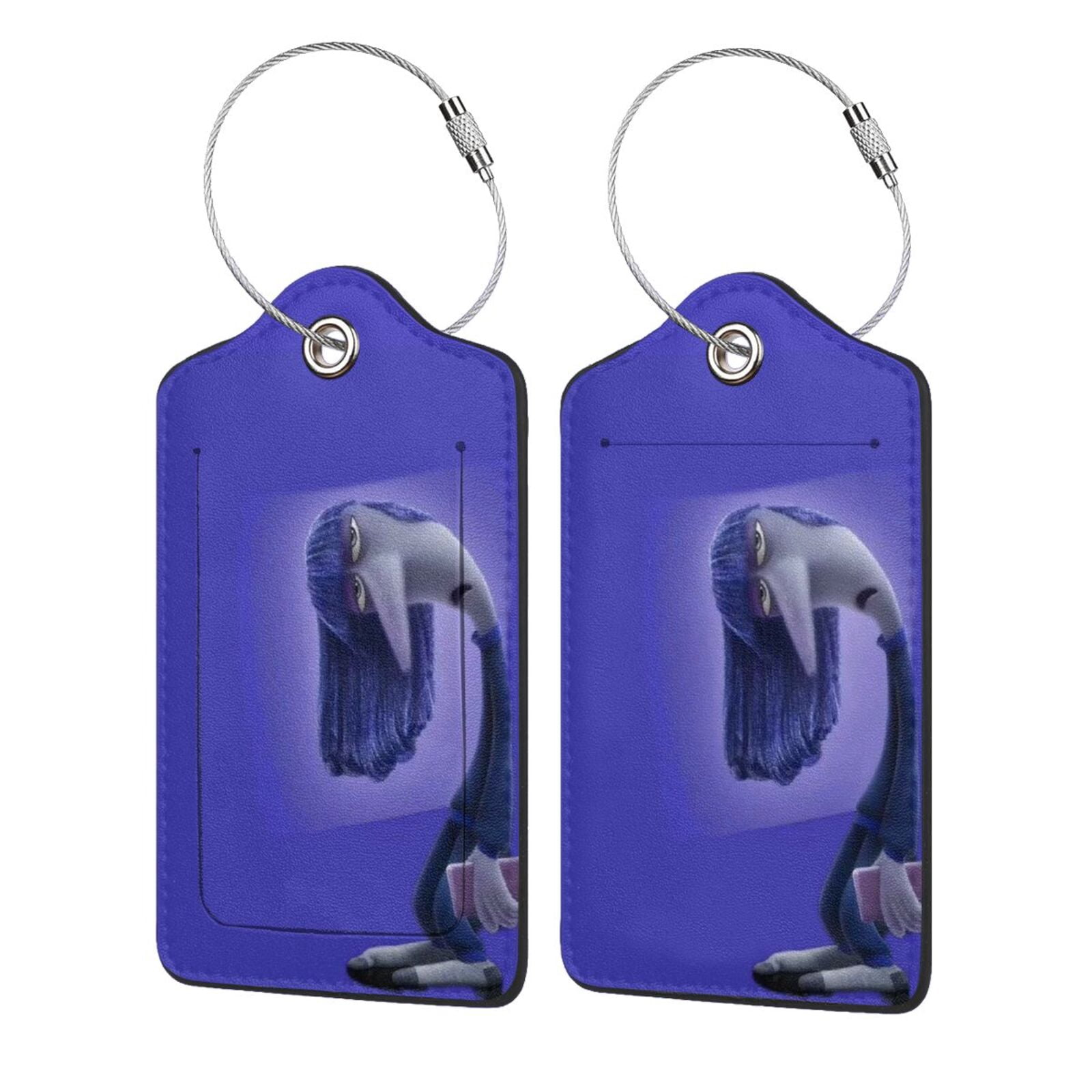 Inside Out Ennui Luggage Tags for Suitcases Travel ID Identification ...