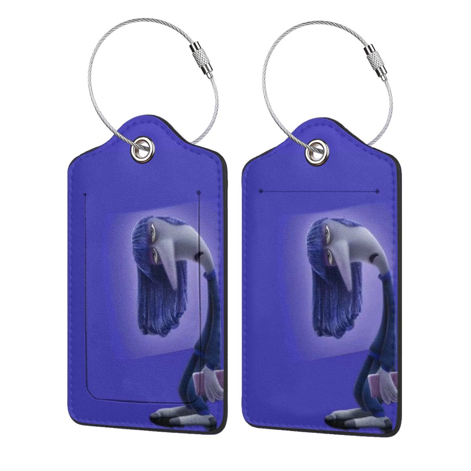 Inside Out Ennui Luggage Tags for Suitcases Travel ID Identification ...