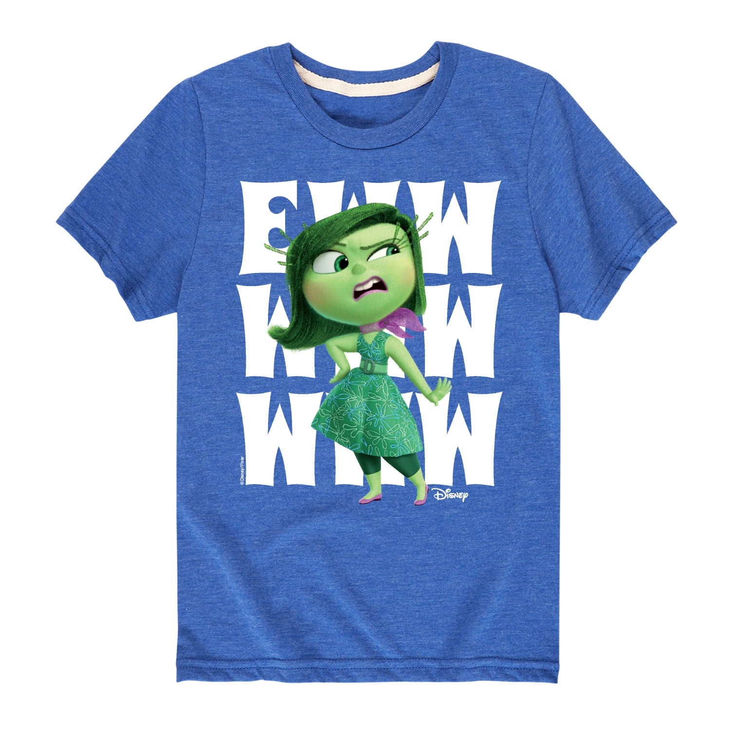Inside Out - Eww - Toddler And Youth Short Sleeve Graphic T-Shirt ...