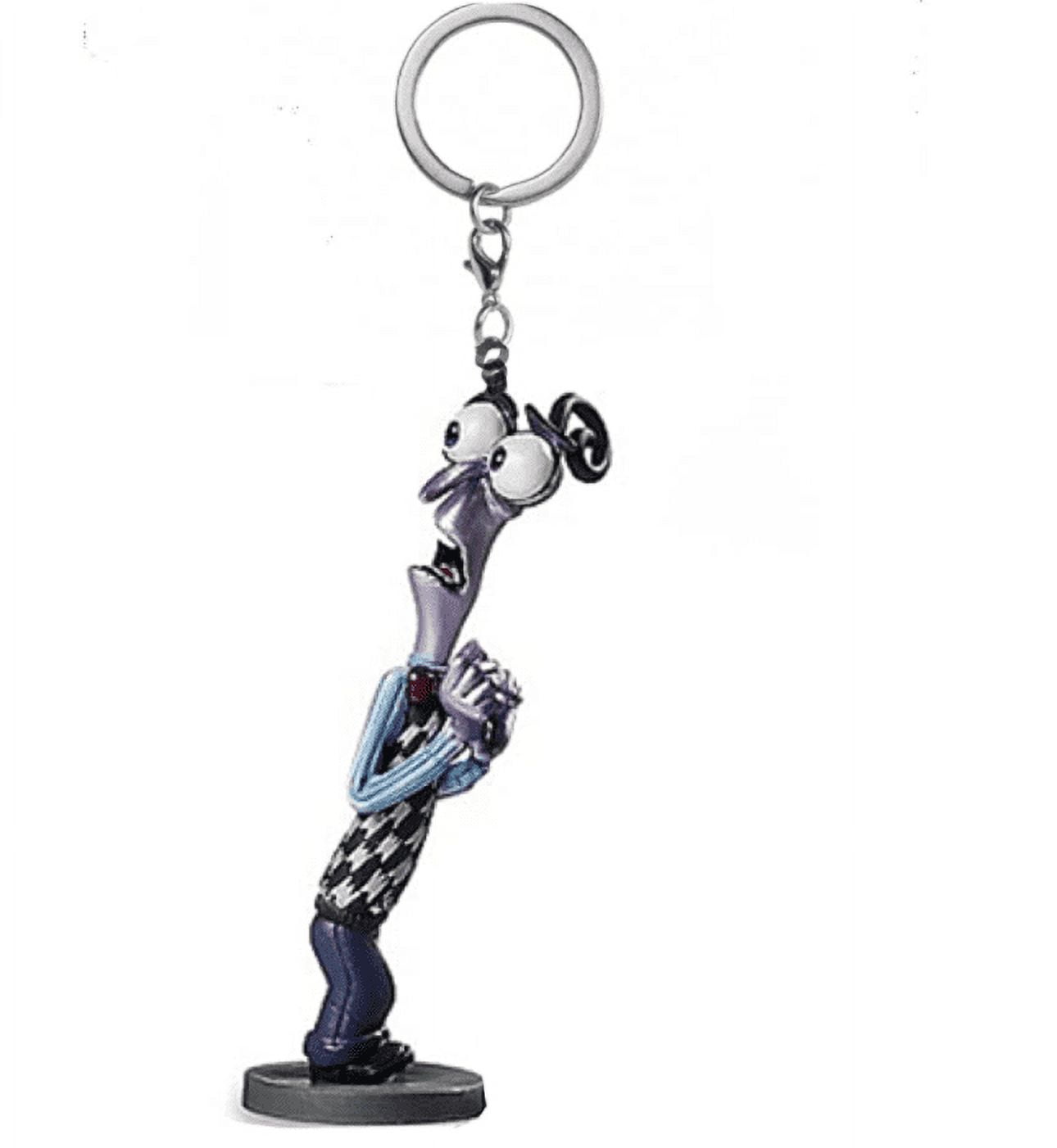 Inside Out Fear 3" PVC Key Ring Keychain Figure Figurine Ornament Charm ...