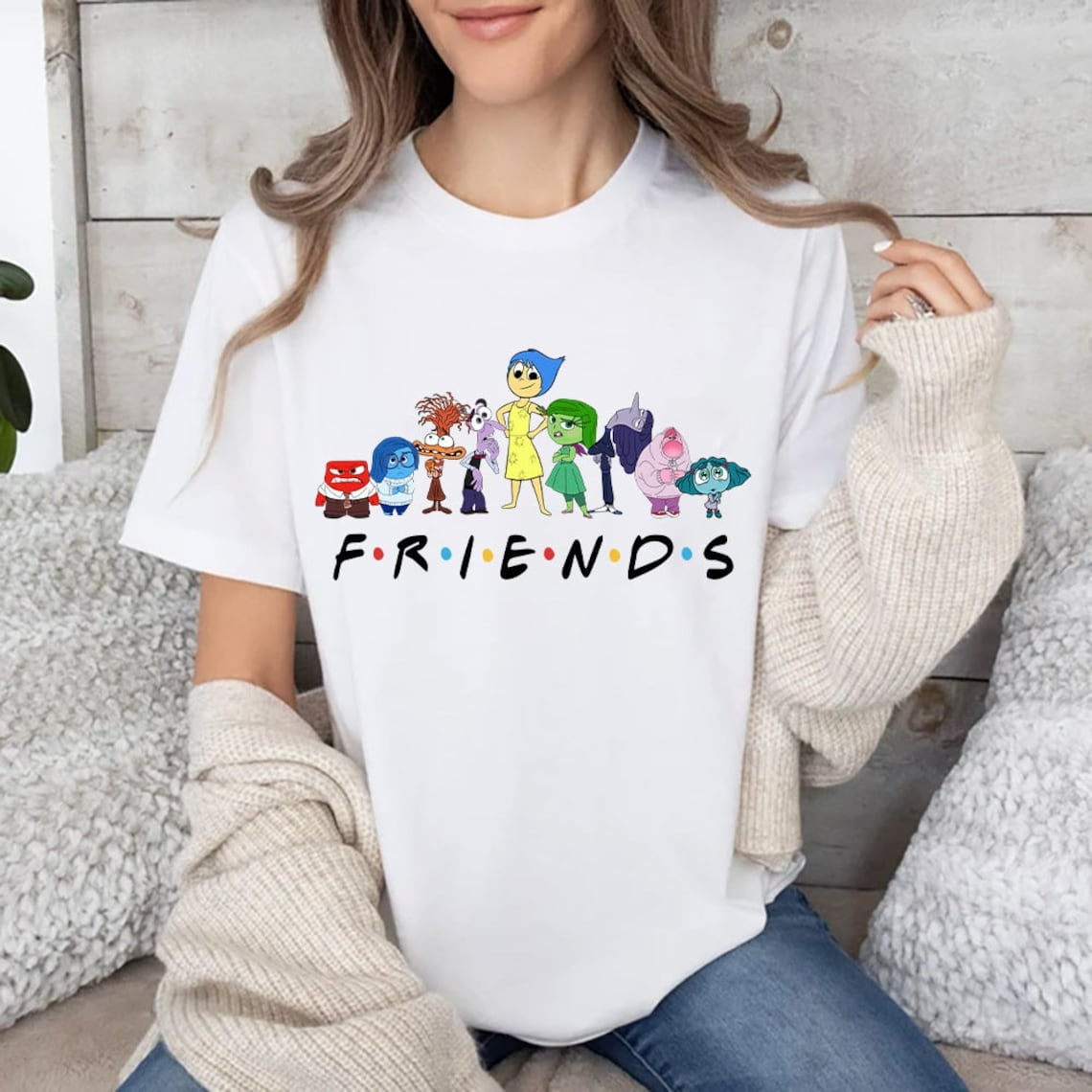 Inside Out Friends Characters T-Shirt, Inside Out 2 Shirt, Inside Out ...
