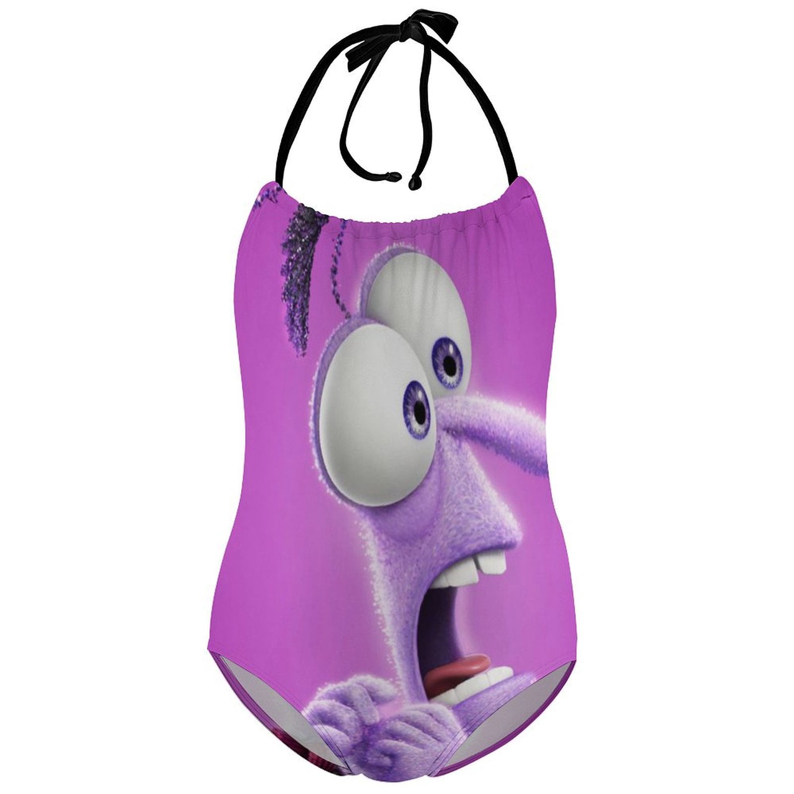Inside Out Girl's One-Piece Swimsuit Bathing Suit Soft Stretchy ...