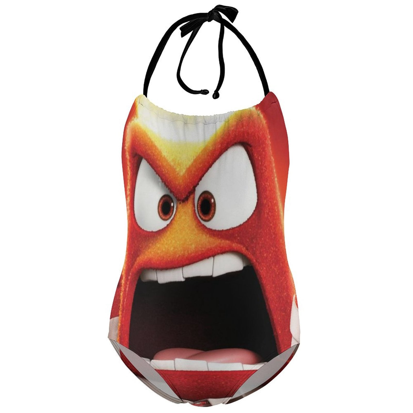 Inside Out Girl's One-Piece Swimsuit Bathing Suit Soft Stretchy ...