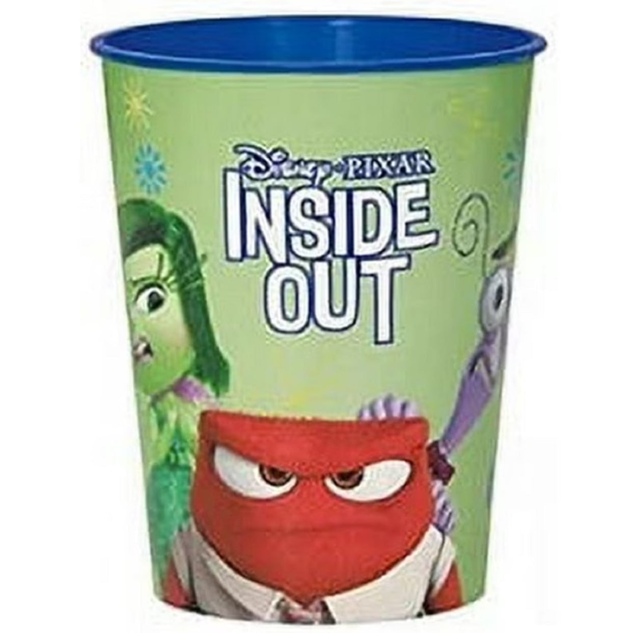 Inside Out Green Plastic 16 Ounce Reusable Keepsake Favor Cup (1 Cup ...