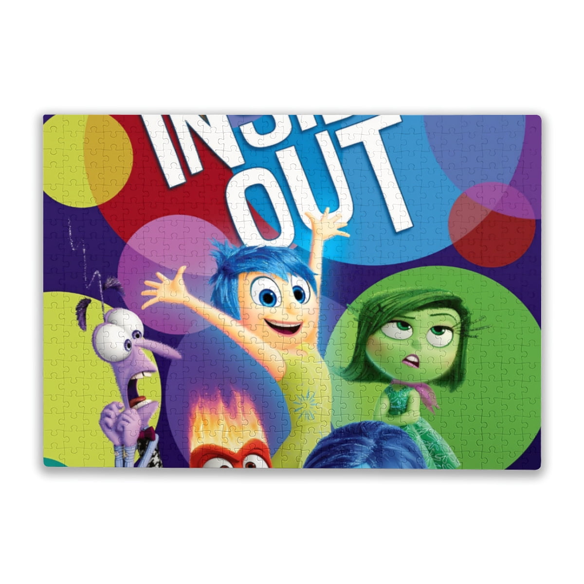 Inside Out Jigsaw Puzzle 500 Pieces, Cartoon Perfect Interlocking Dust ...