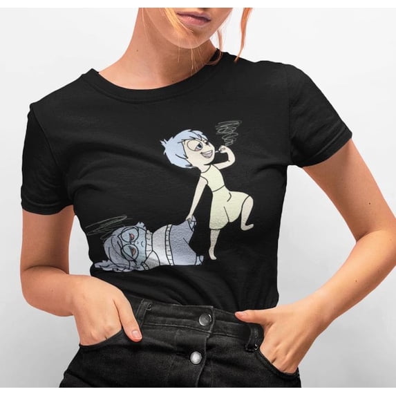 Inside-Out Joyyy and Sadnessss Graphic Tee Movie Fan Shirt Novelty Fun ...