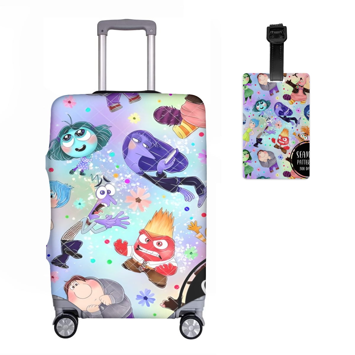 Inside Out Luggage Cover, Hard Shell Suitcase Cover with Luggage Tag ...