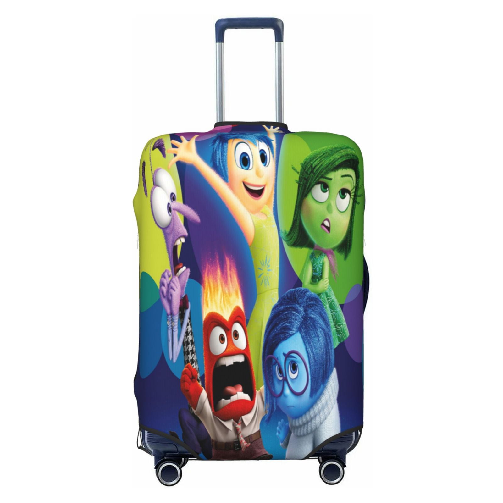 Inside O-u Luggage Suitcase Covers Elastic Washable Cartoon Luggage ...