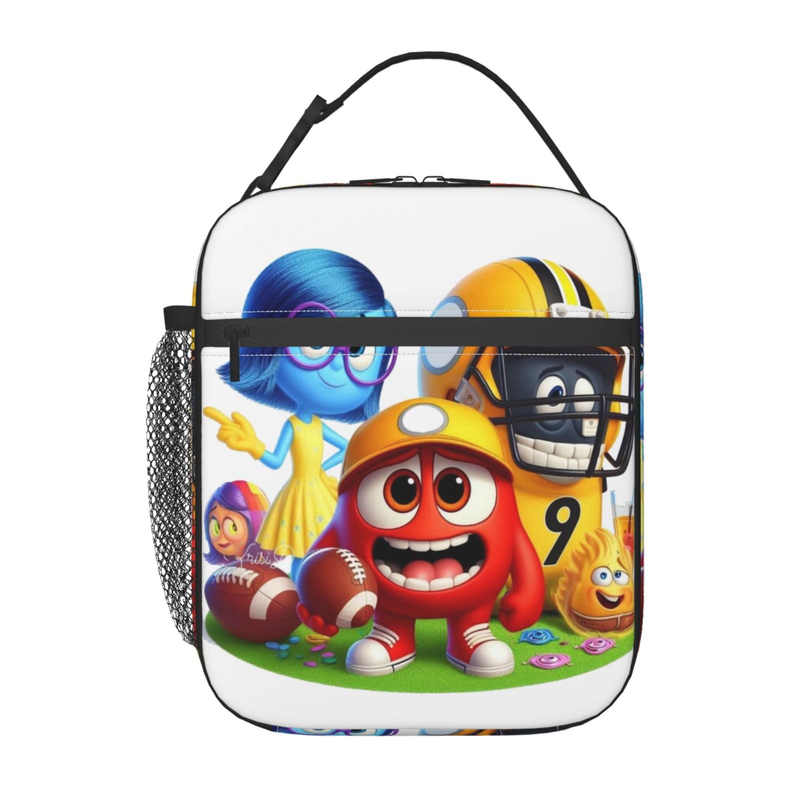 Inside Out Lunch Bag Portable Insulated Lunch Box Large Capacity Tote ...