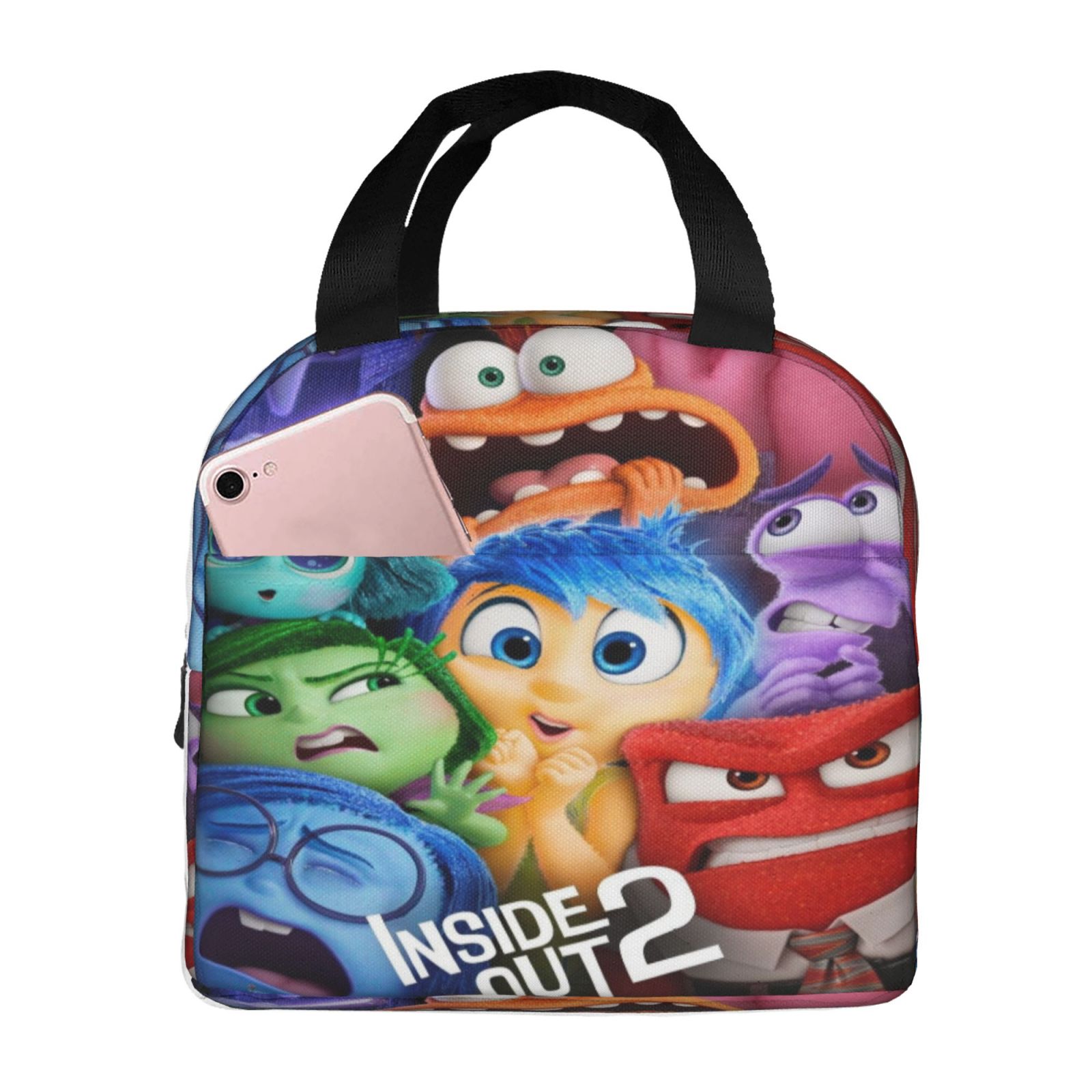 Inside Out Lunch Box Reusable Lunch Bag Insulated Portable Lunch Tote ...