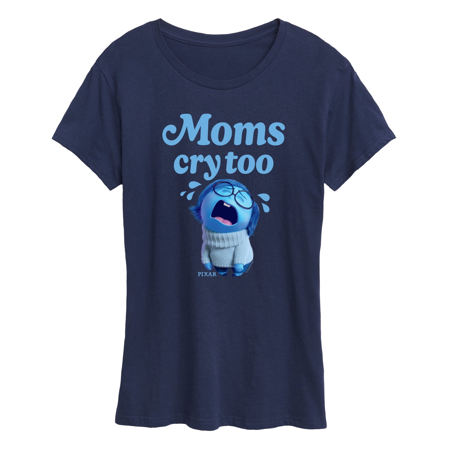 Inside Out - Moms Cry Too - Women's Short Sleeve Graphic T-Shirt ...