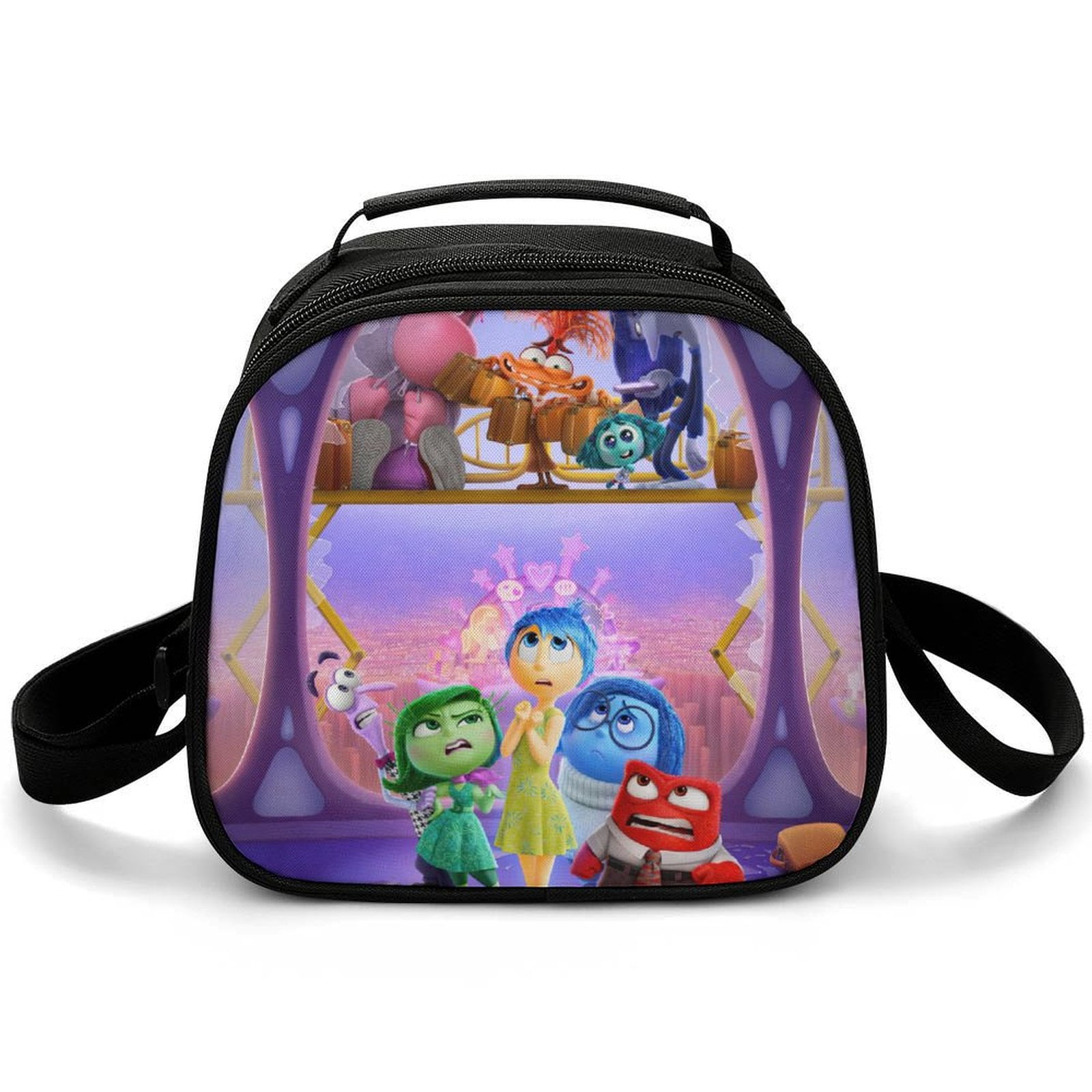 Inside Out Movie Portable Insulated Lunch Bag Lunch Box Unisex Reusable ...