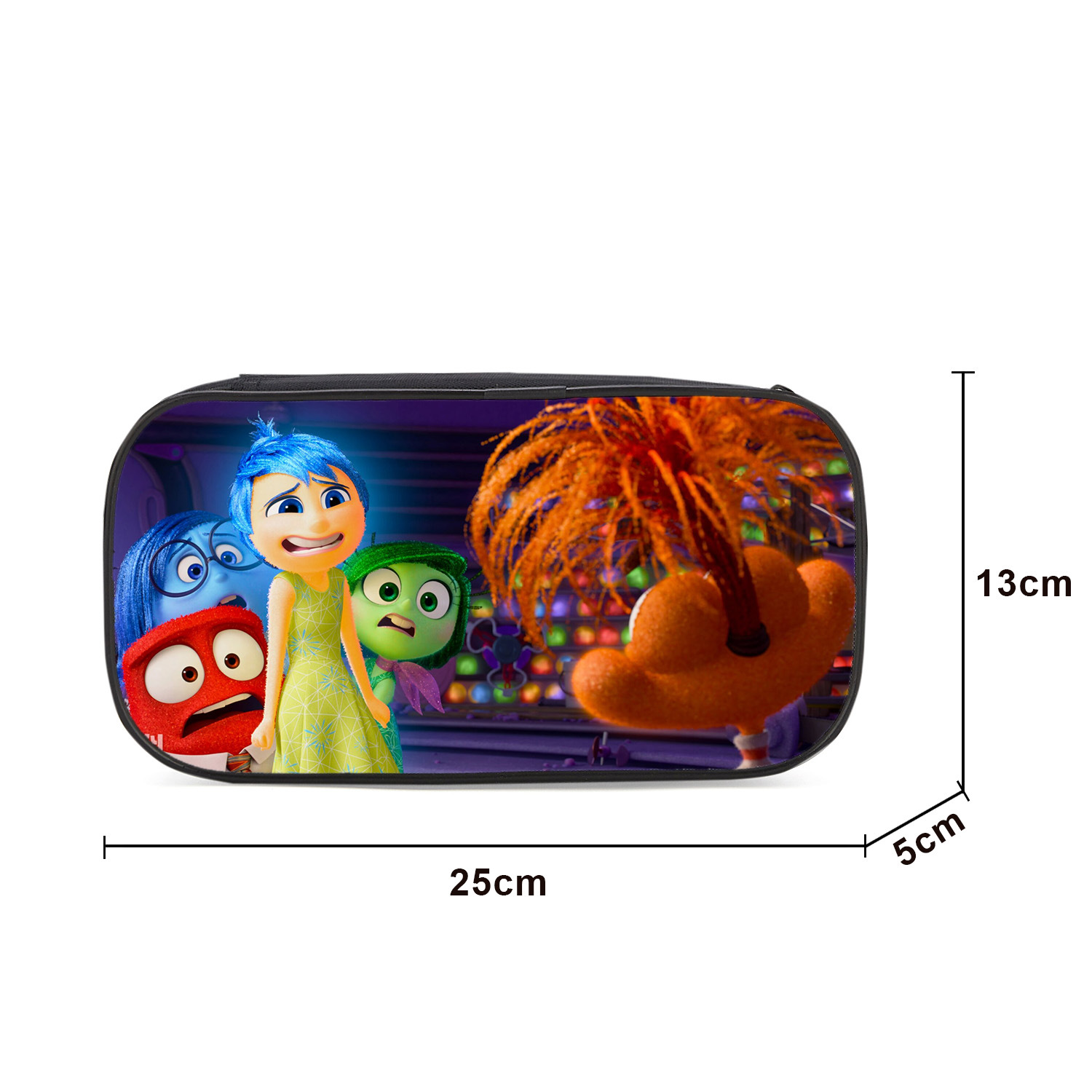 Inside Out Pencil Bag, Anime Mind Secret Service Pencil Bag, Storage ...