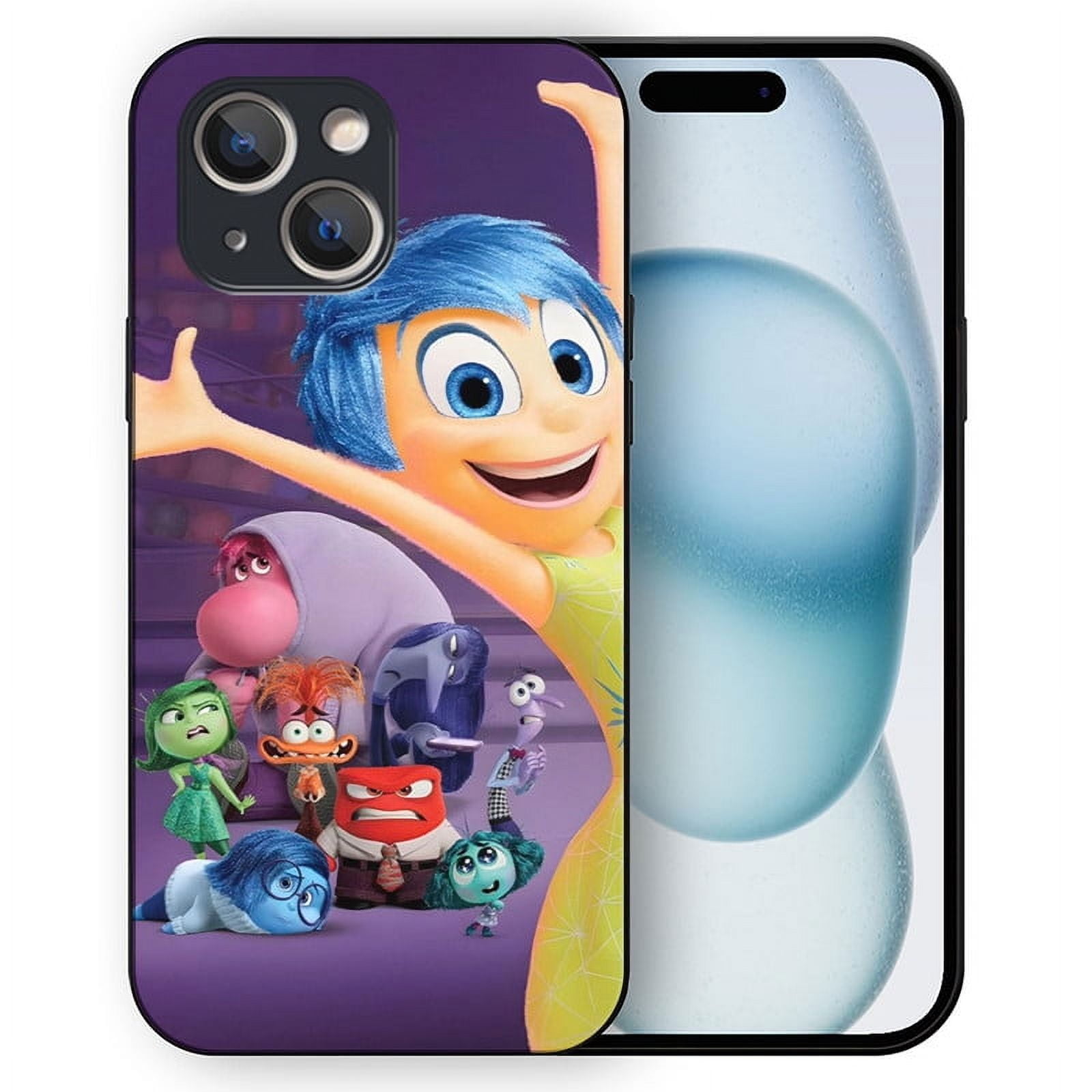 Inside Out Phone Case, for iPhone 13 Phone case, featuring a print of Inside Out, made from TPU ...
