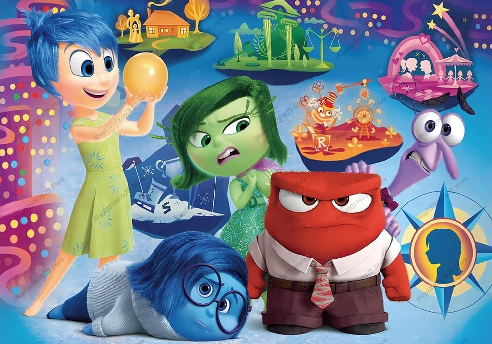 Inside Out Photo Background Decoration Kids Birthday Party Favors ...