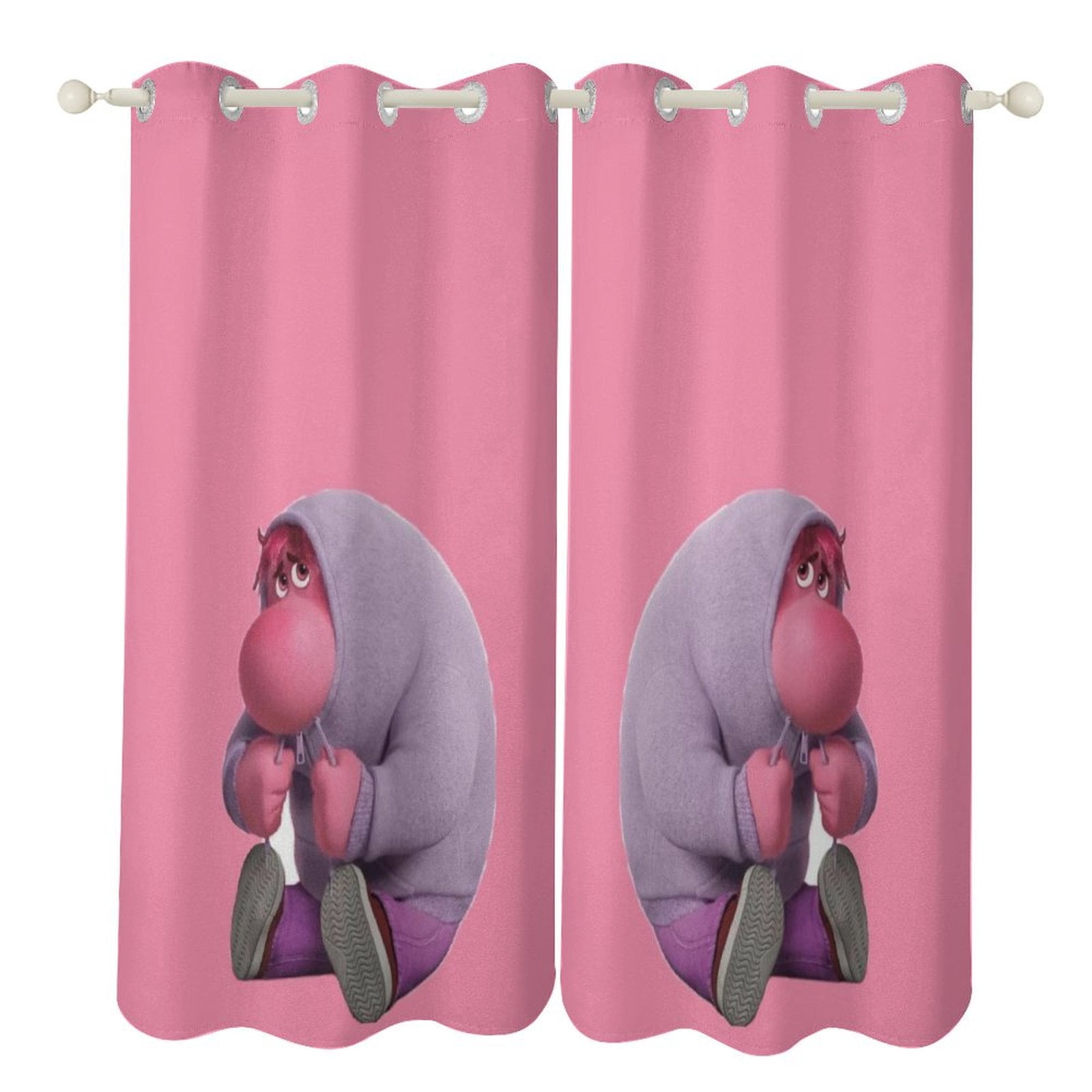 Inside Out Pixar Animation Studios Curtains for Kids,Cartoon BlackOut ...