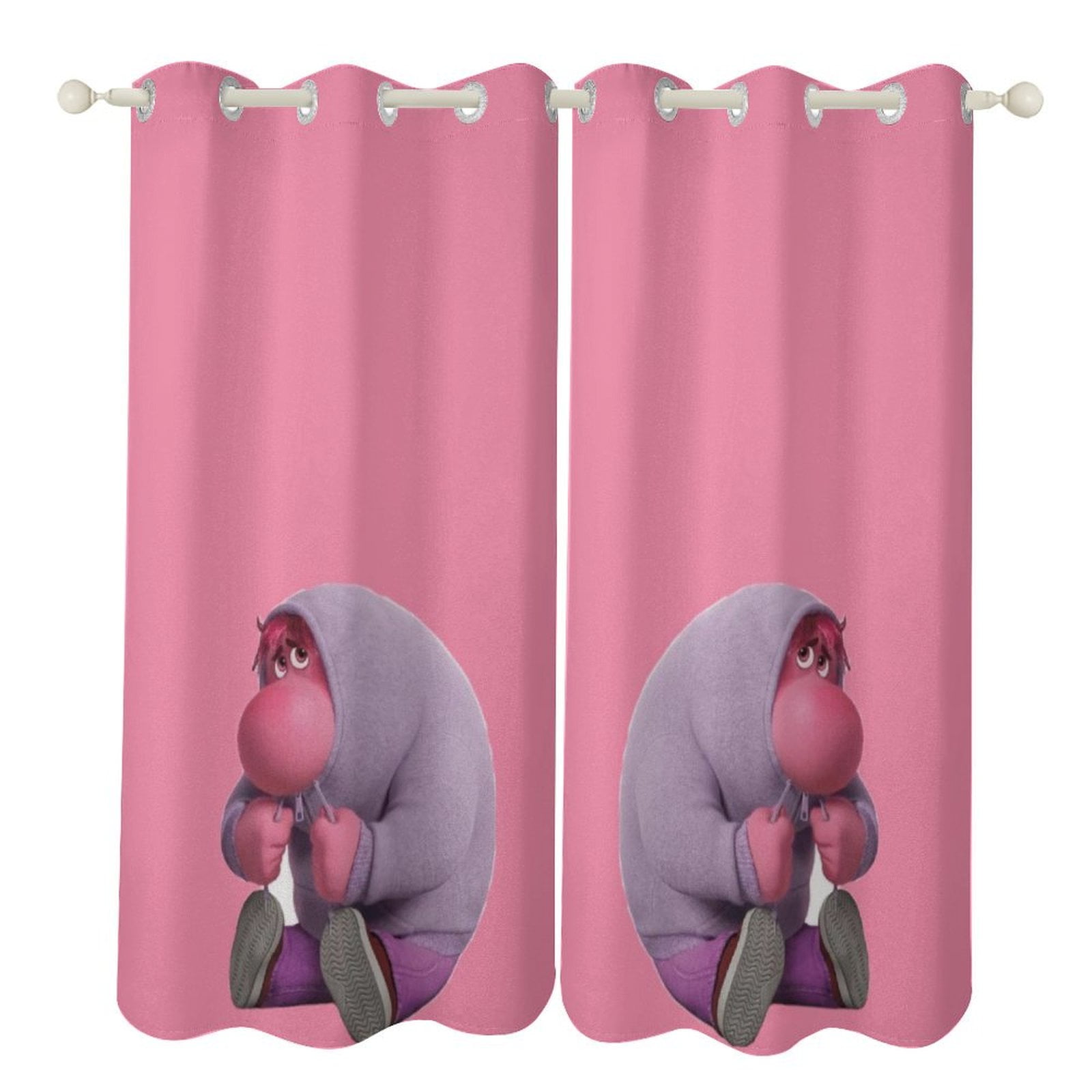 Inside Out Pixar Animation Studios Curtains for Kids,Cartoon BlackOut ...