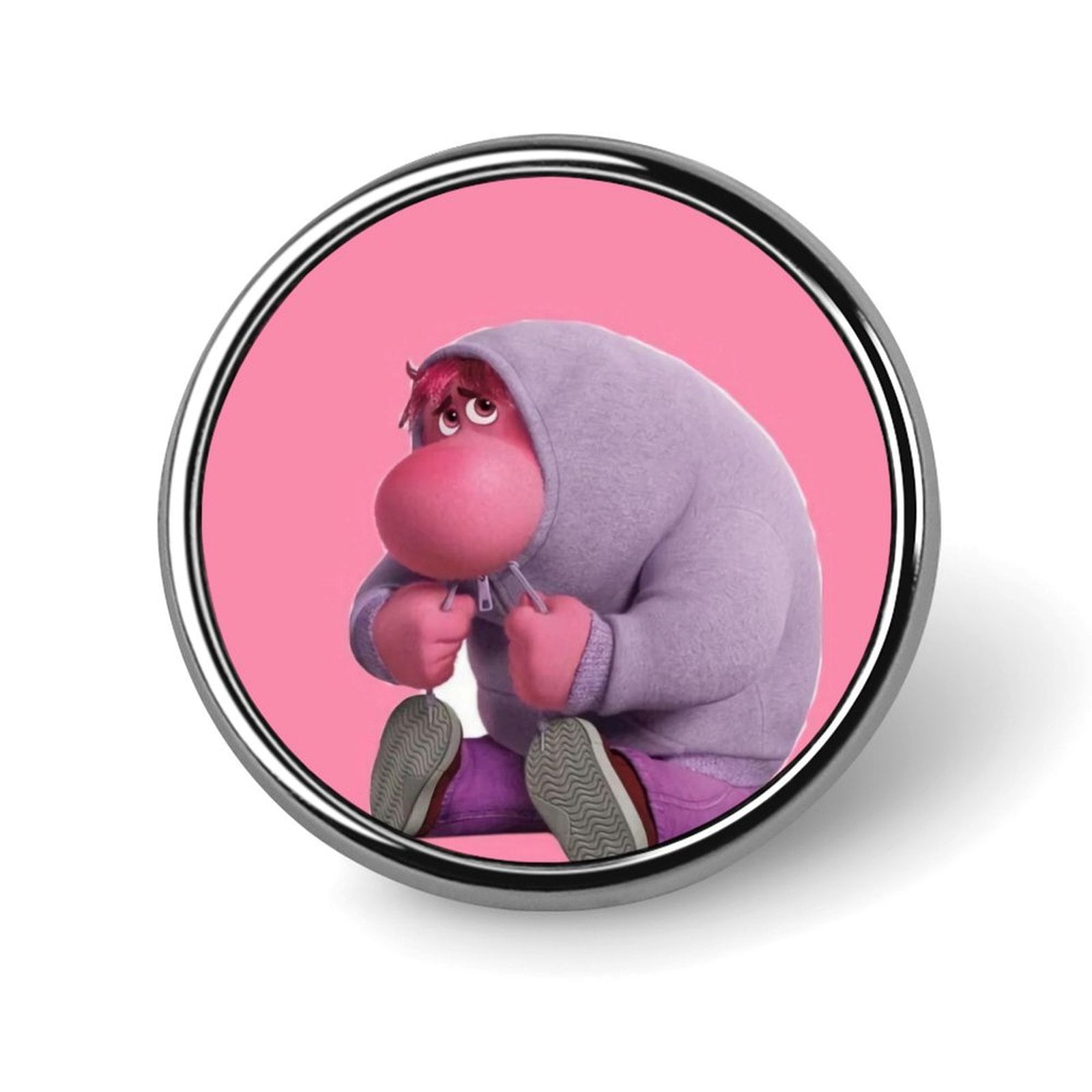 Inside Out Pixar Animation Studios DIY Round Badge Aluminum Alloy Badges Fashionable Lapel Pin ...