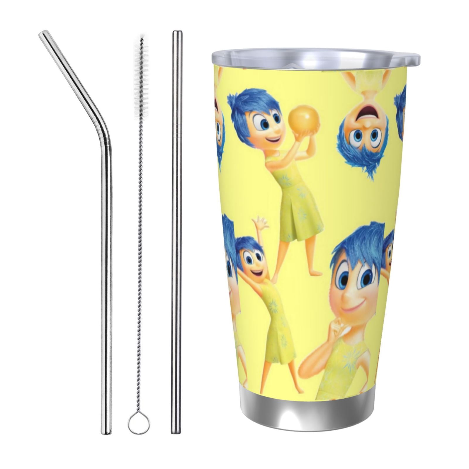 Inside Out Pixar Joy Water Bottle,Coffee Cups,Insulated Stainless Steel ...