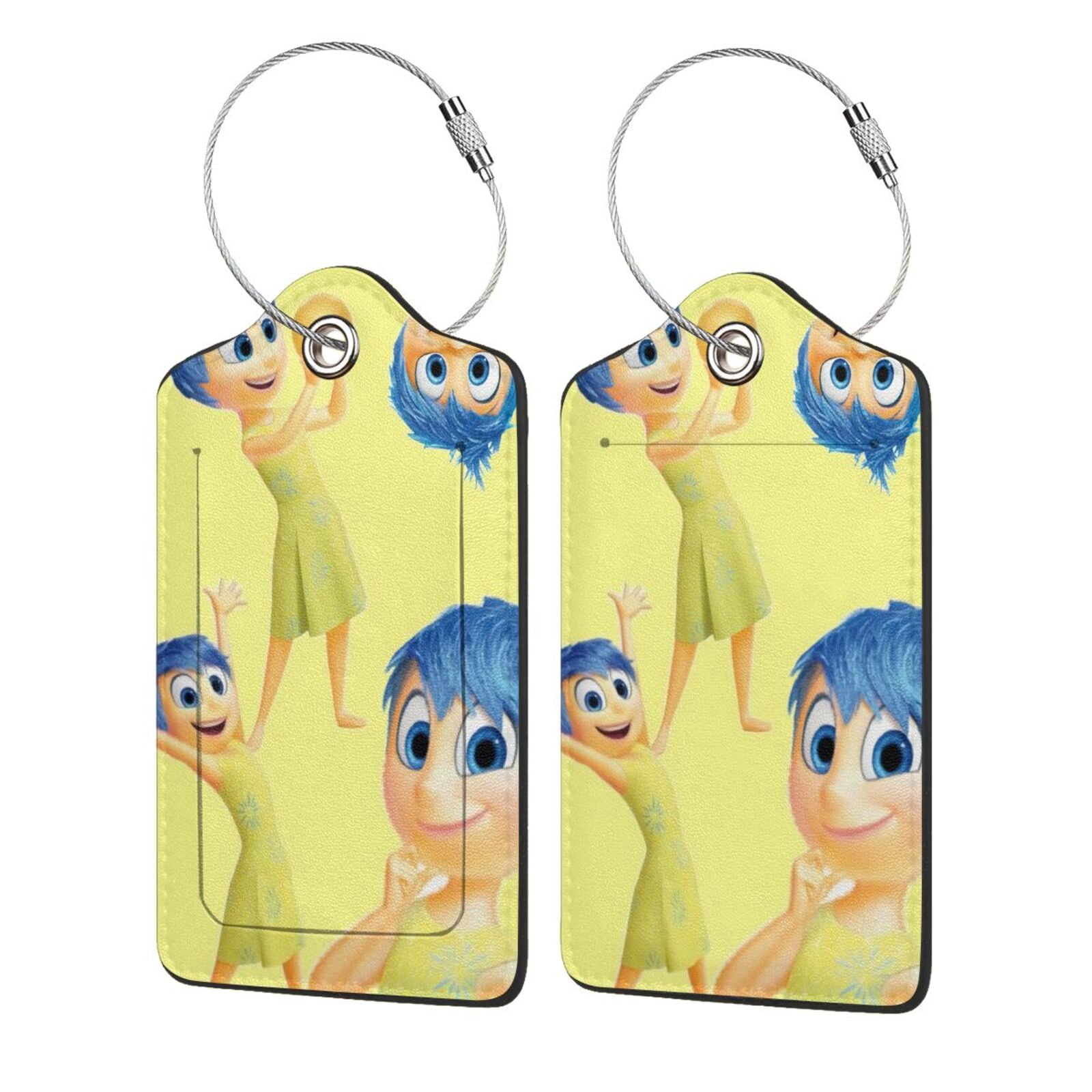 Inside Out Pixar Joy69 Luggage Tags for Suitcases Travel ID ...