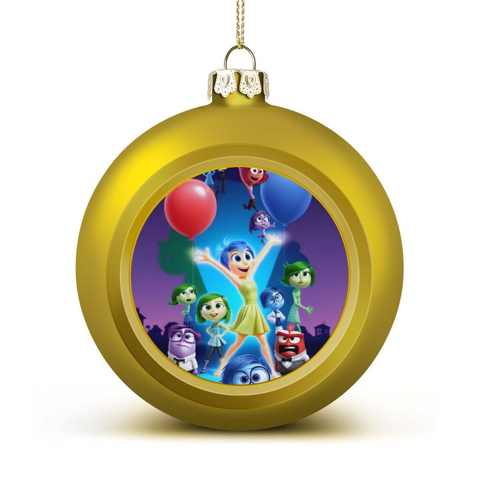 Inside Out Poster Christmas Balls Decoration Xmas Gift Sparkling ...